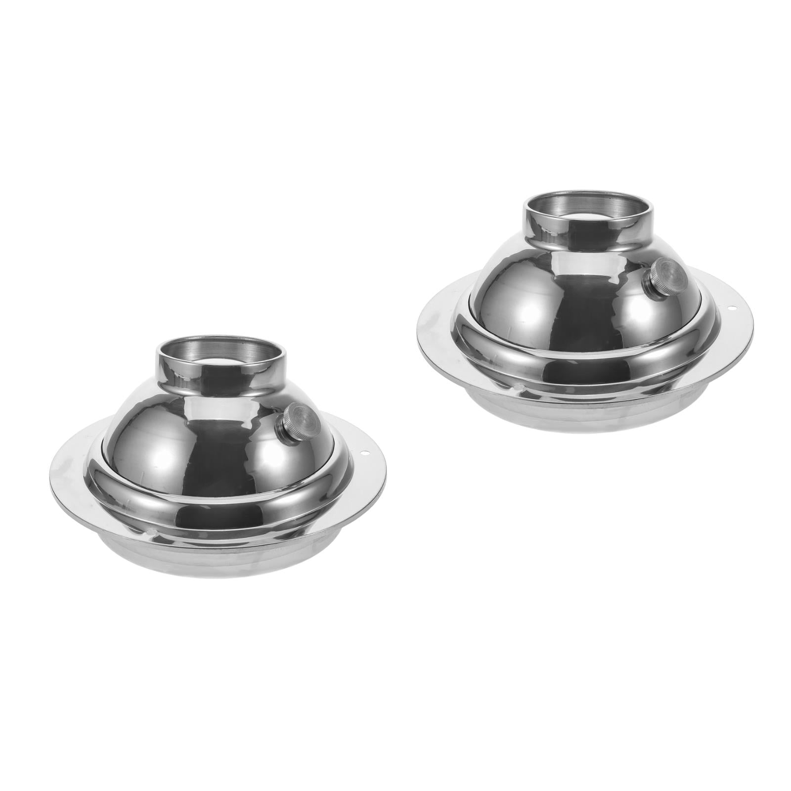 MLINS 2pcs Versatile Stainless Steel Wall Vent Cover For Kitchen ...