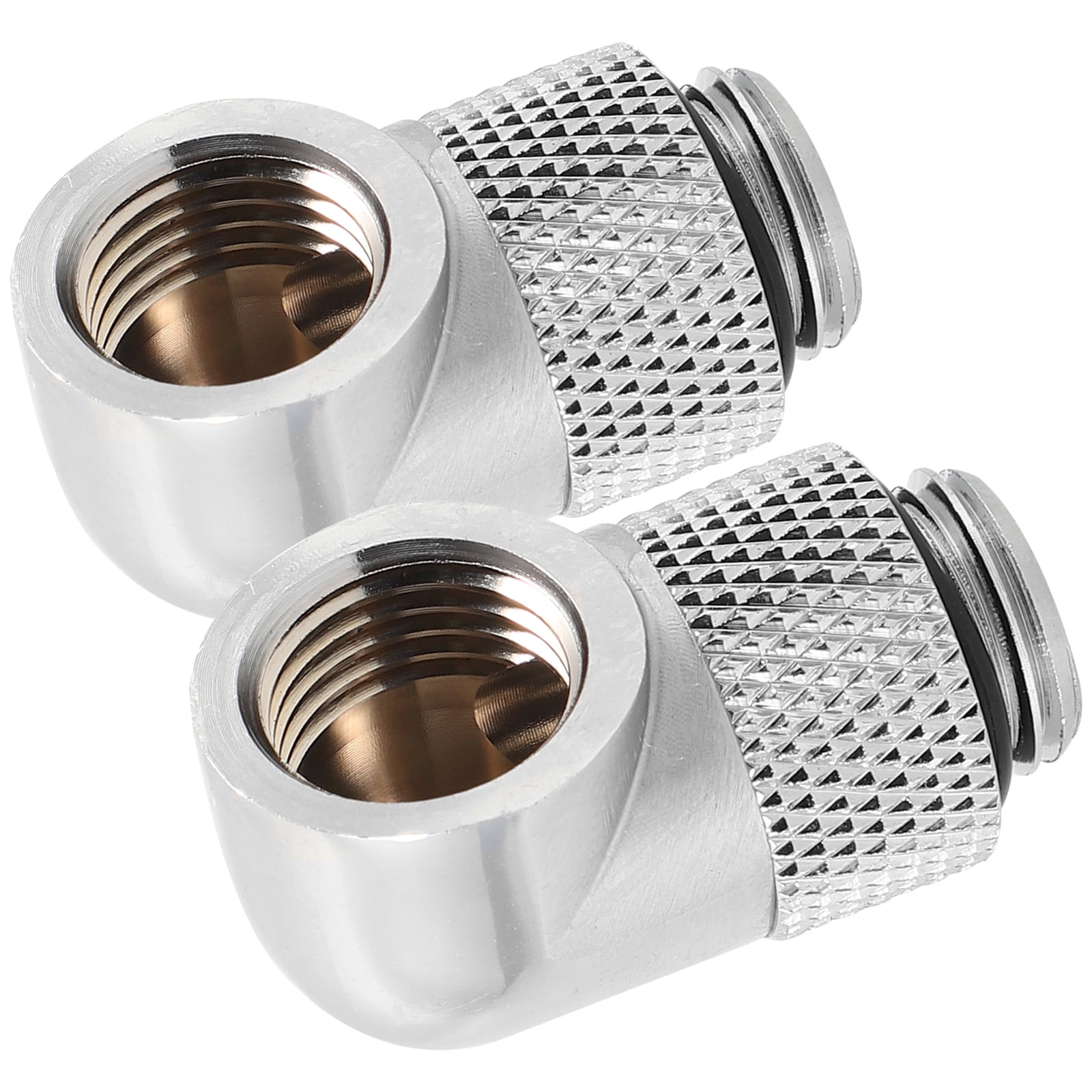 MLINS 2pcs Water Cooling Fittings Water Cooling System Rotary Fitting ...