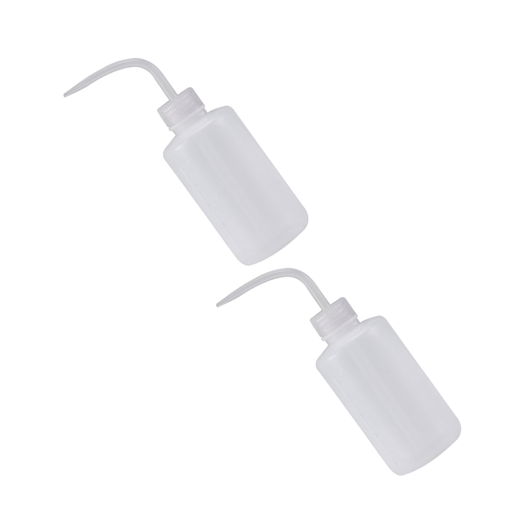 MLINS 2pcs White Angled Spout Squeeze Bottle For Cleaning And Watering ...