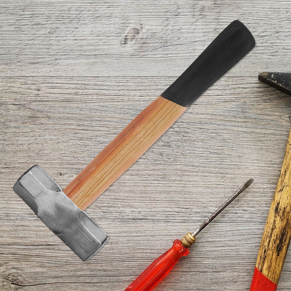 MLINS 2pcs Wooden Handles Hammer Replacement Accessory Repairing Handle ...