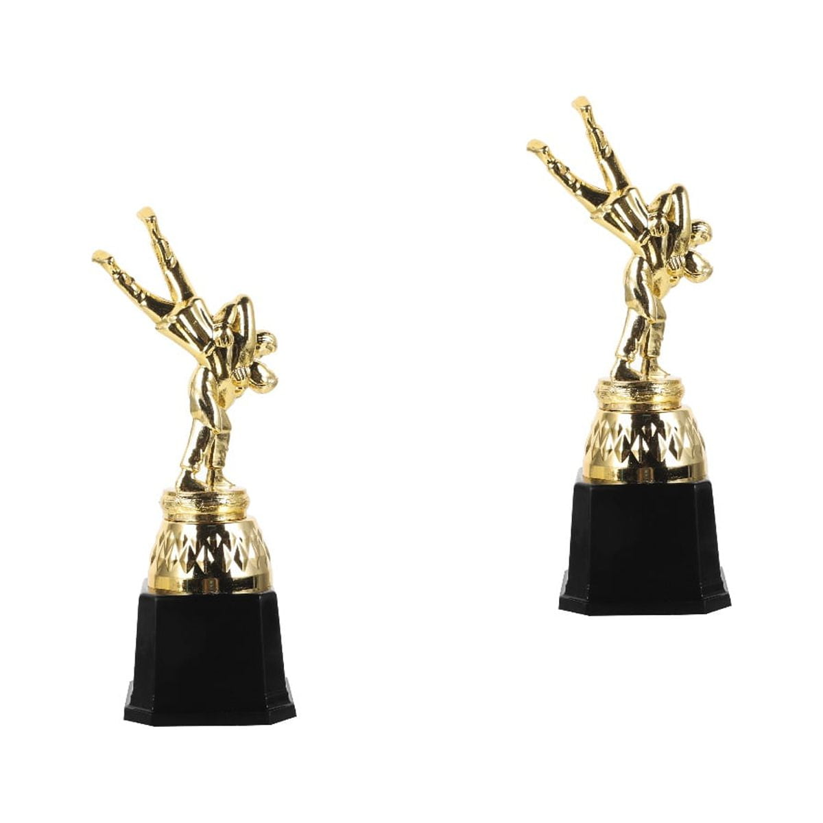 MLINS 2pcs Wrestling Competition Trophy Decorative Trophy Decor ...