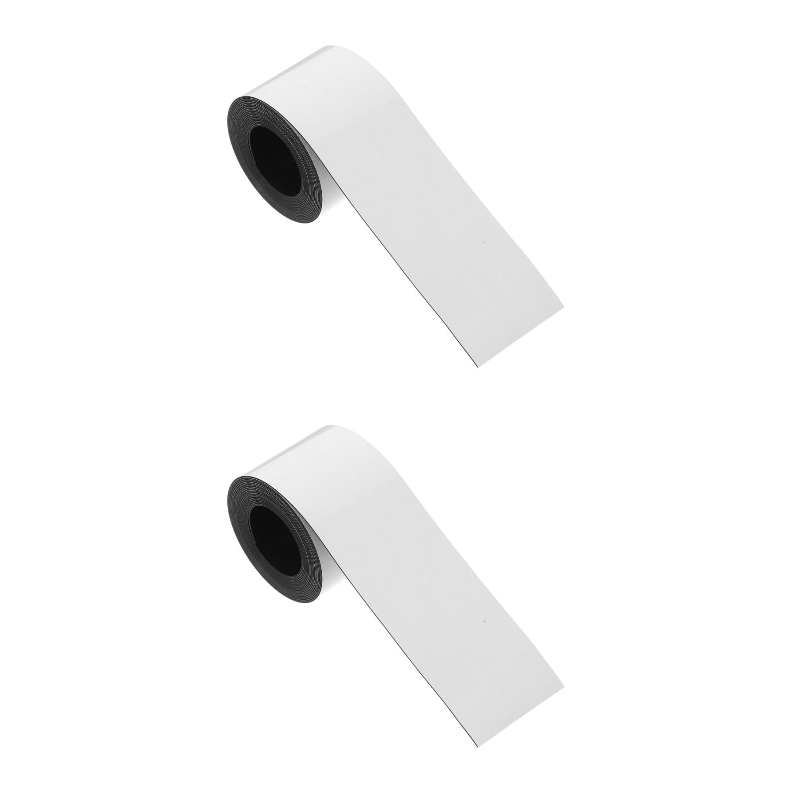MLINS 2pcs Writable Erasable Magnetic Labels 50 mm Blank Name Tags for ...