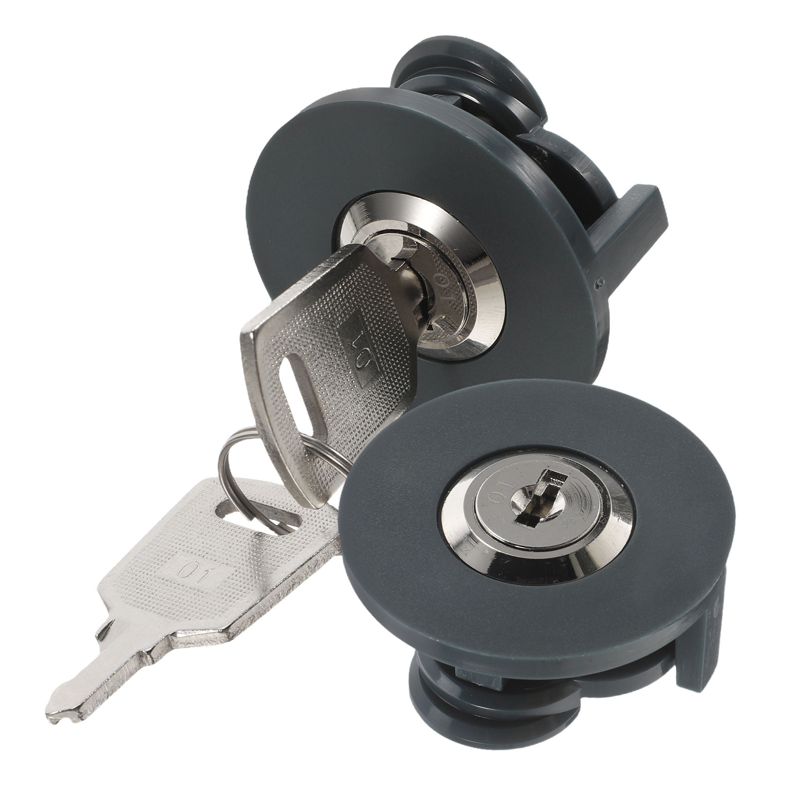 MLINS 2pcs Zinc Alloy Lock Plug Industrial Plug Lock With Keys Anti ...