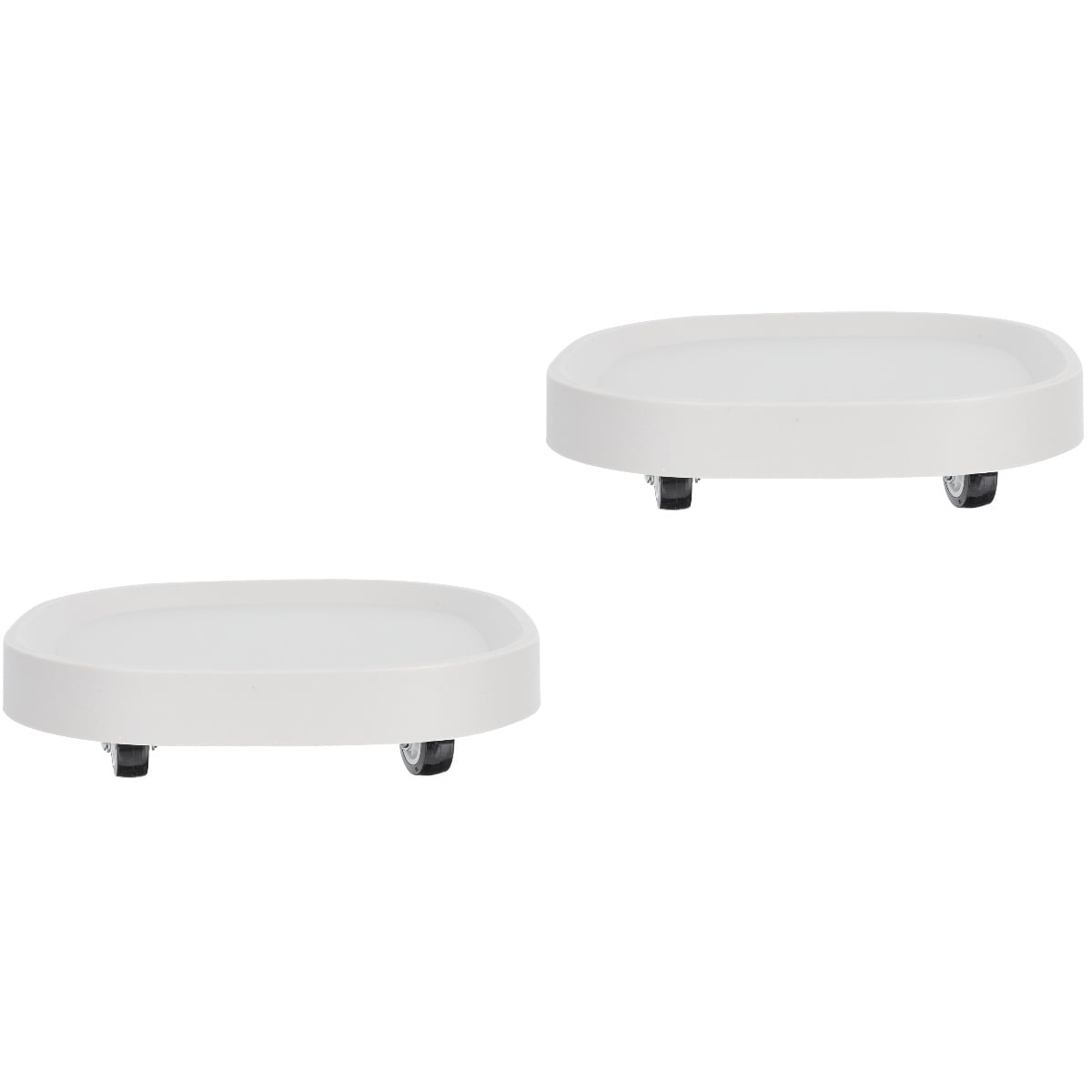 MLINS 2pcs with Wheel Pot Mover Round Trolley Castors for Easy Moving ...