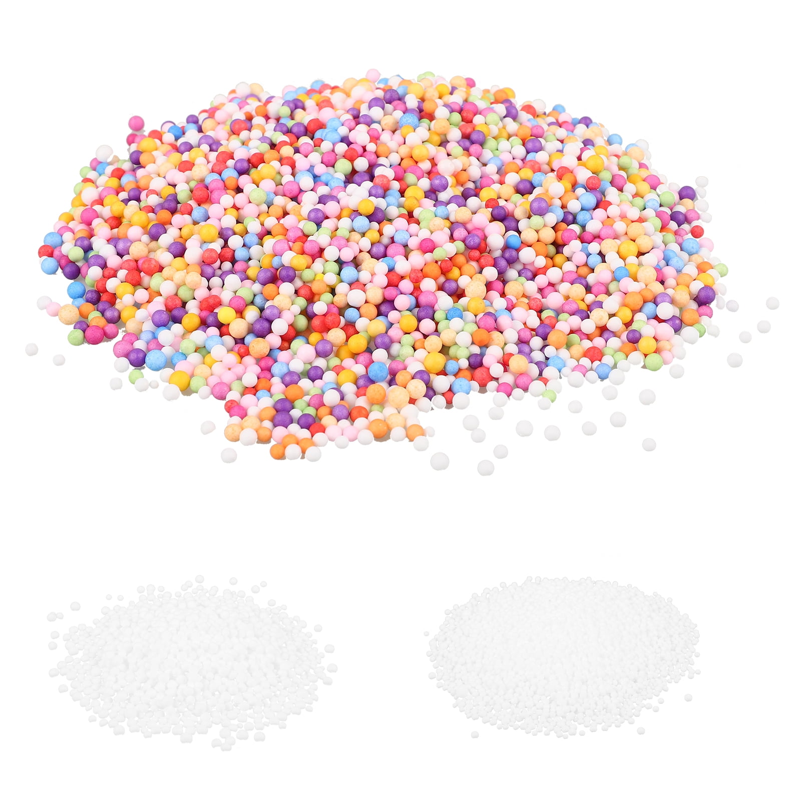 MLINS 3 Bags Pool Toys Weighted Stuffed Animals Foam Ball Particles ...