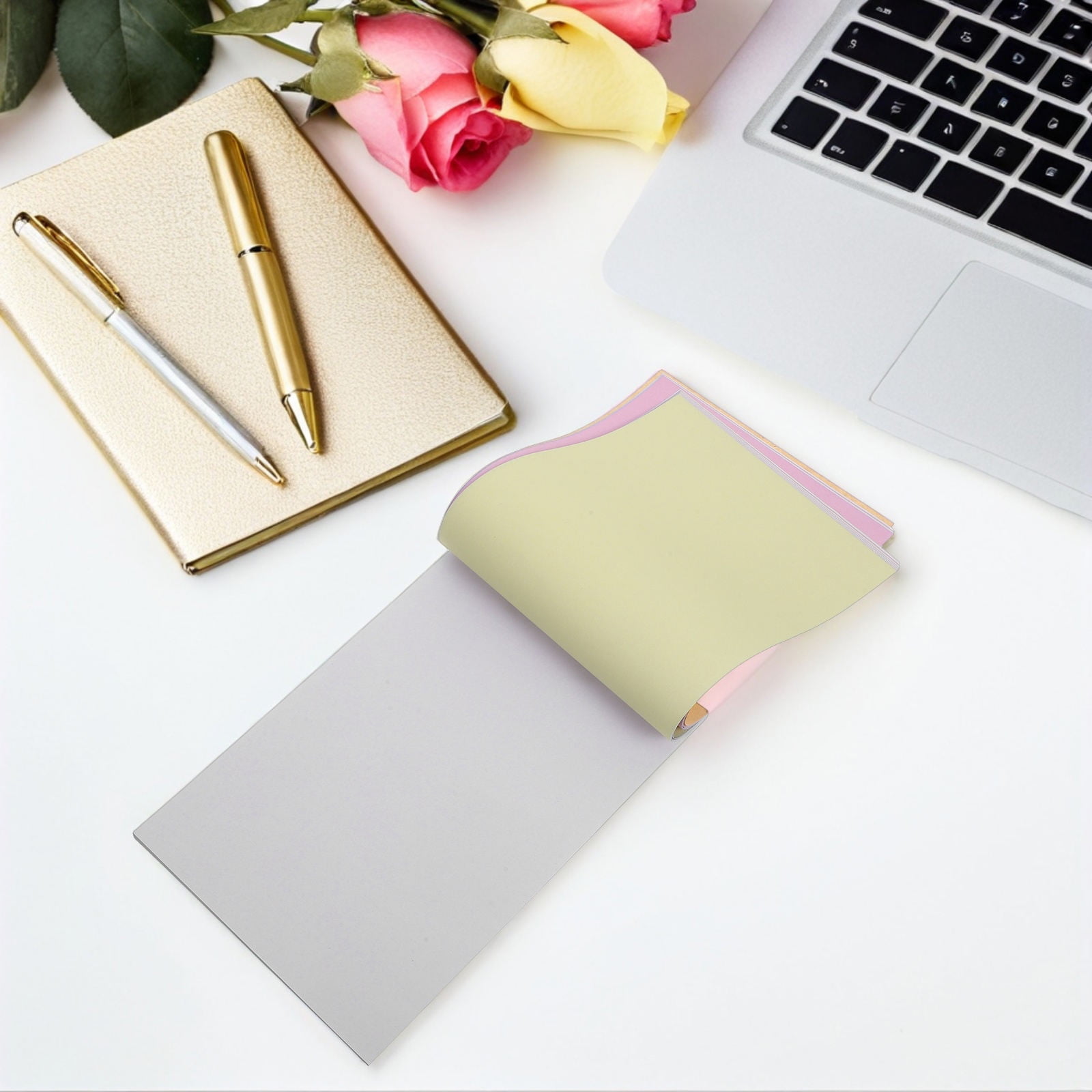 MLINS 3 Books Copy Notepad Triple-Part Auto-Replicating Receipt Book ...