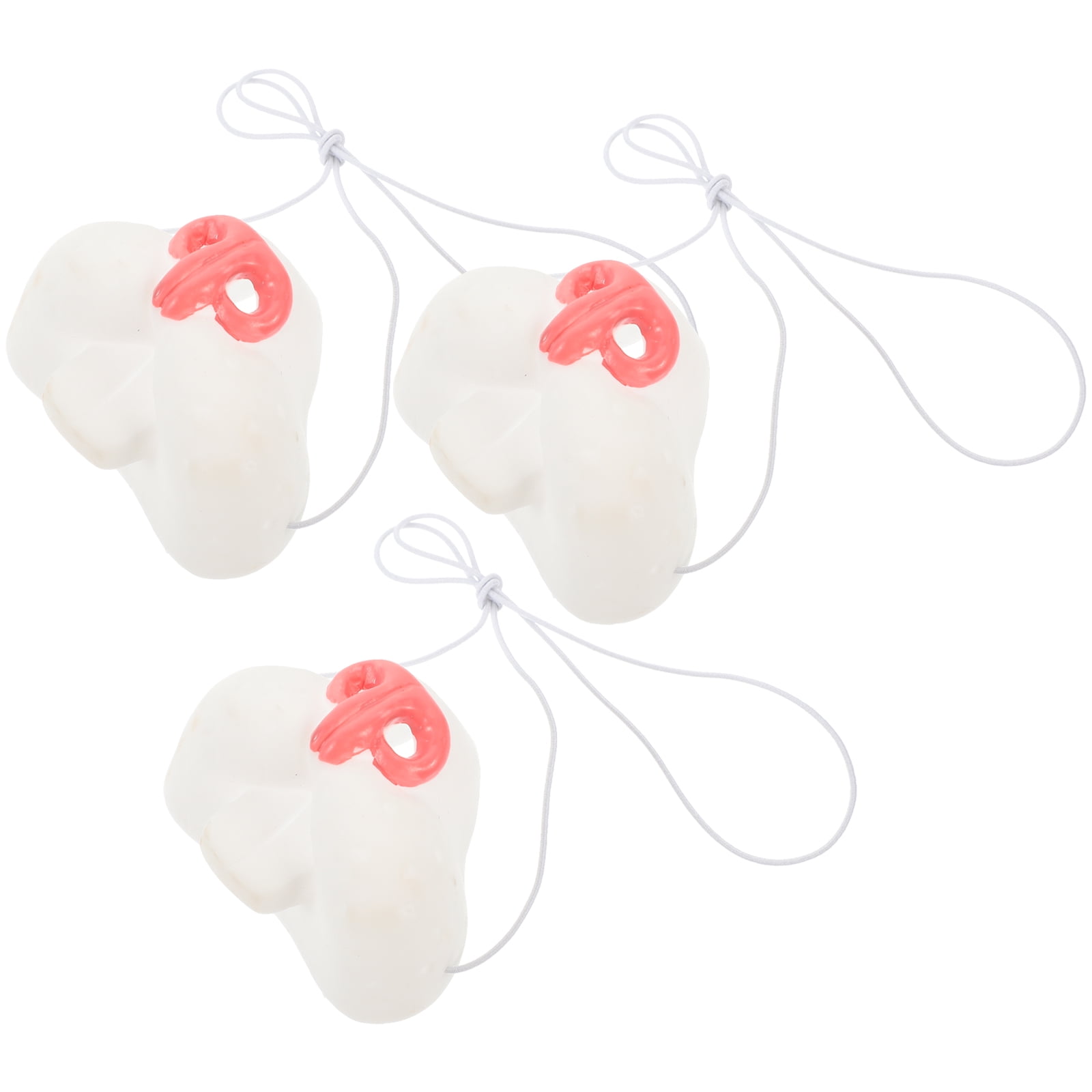 MLINS 3 PCS Bunny Nose Kits Clown Nose Rabbit Nose Cosplay Prop Man 6 ...