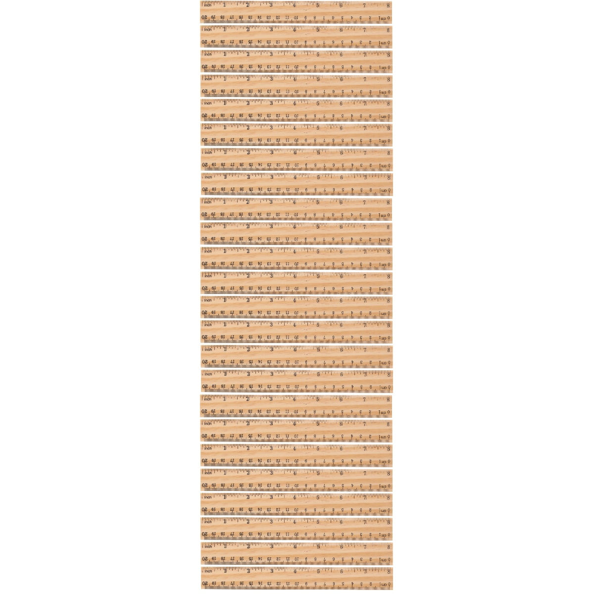 MLINS 3 Pack Metre Stick Office Ruler Double Scale Student - Walmart.com