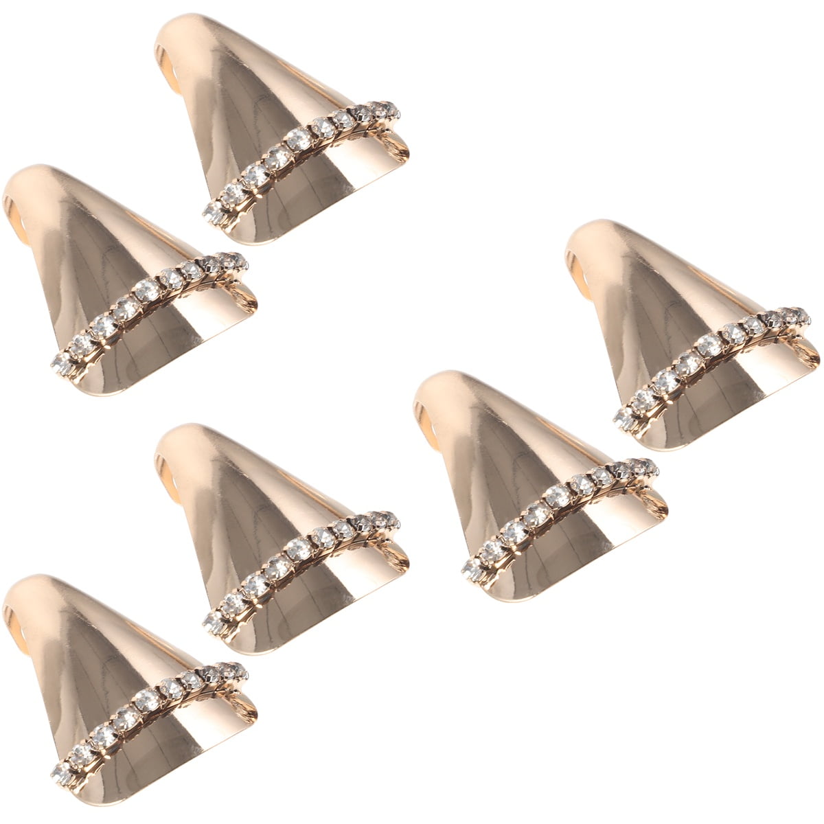 MLINS 3 Pairs Metal Shoe Tip Caps High Heels Pointed Protector ...