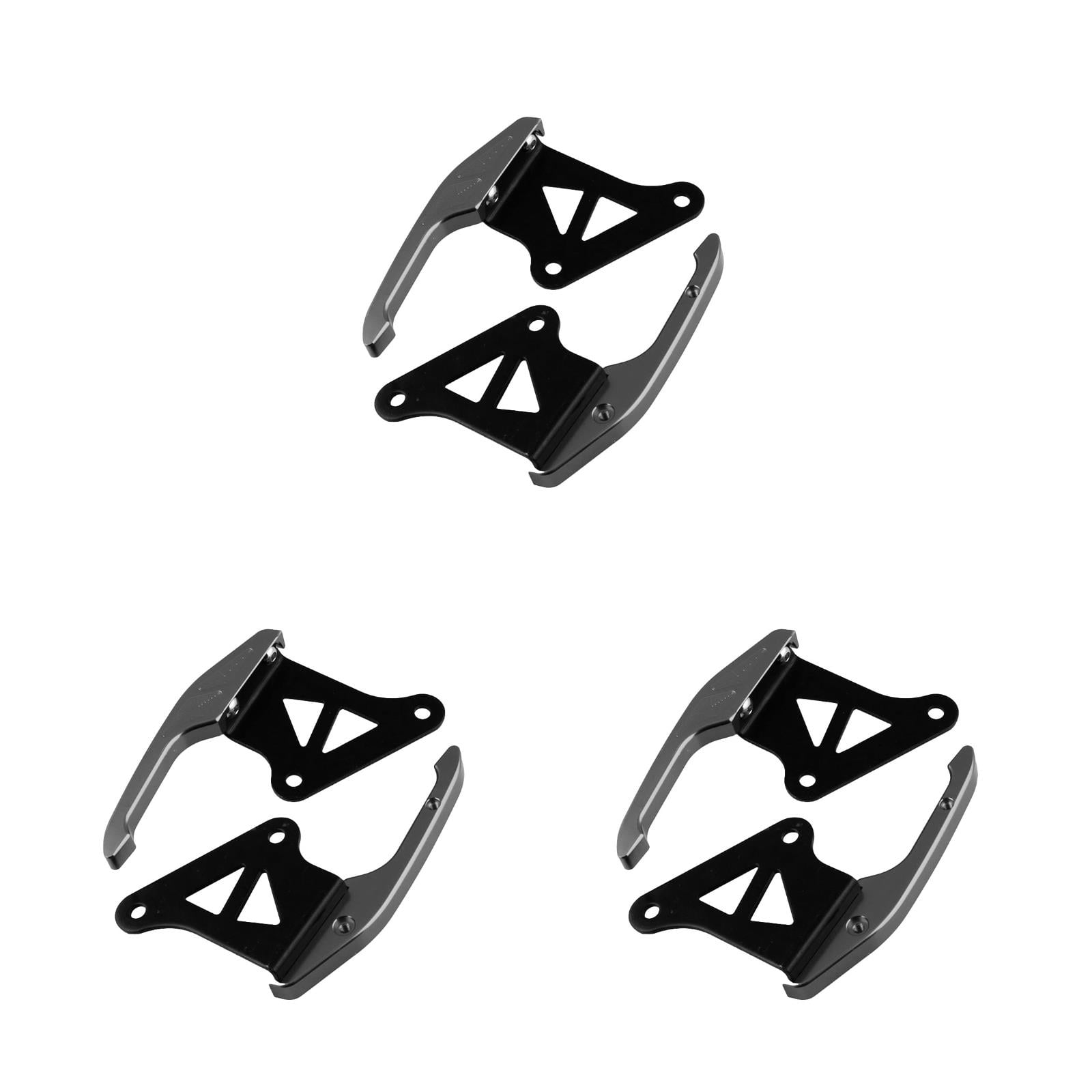 MLINS 3 Pairs Motorcycle Back Seat Handle Rear Seat Modification Rail ...