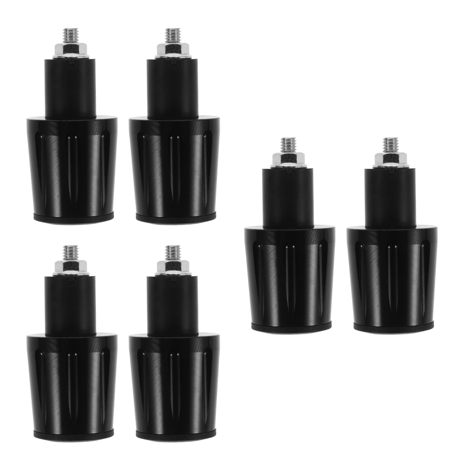 MLINS 3 Pairs Motorcycle Bar Ends Aluminium Motorcycle Handlebar End ...