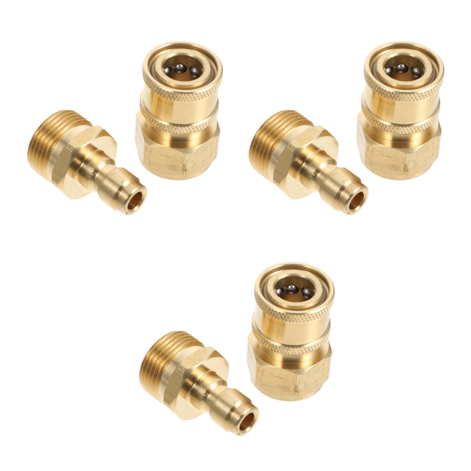 MLINS 3 Pairs Pressure Washer Adapter Set Quick Disconnect Kit Male ...