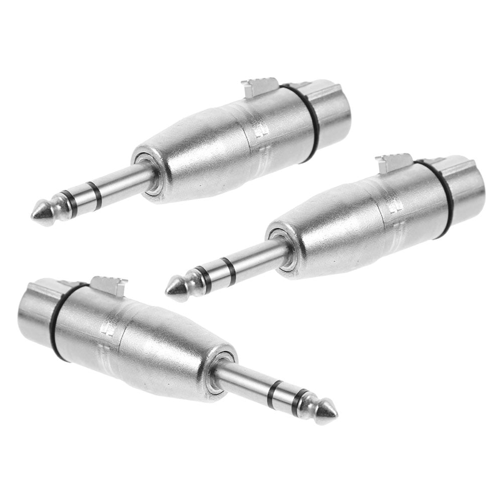 MLINS 3 Pcs 1/4 to Xlr Headphone Jack Adapter Conduit Winch Fixture ...