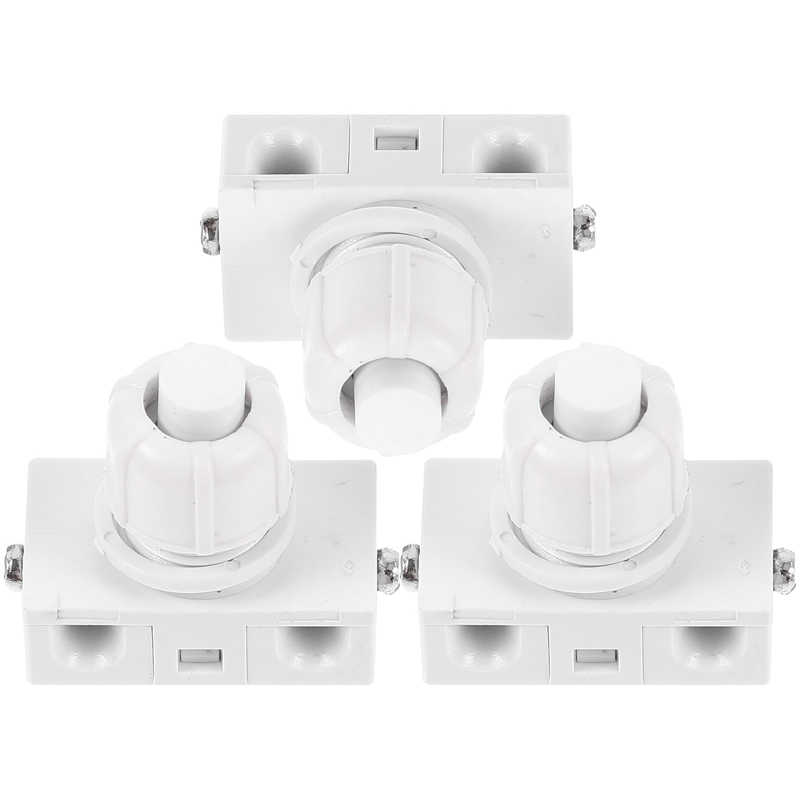 MLINS 3 Pcs Ceiling Light with Pull Chain Fixture Push Button Switch ...