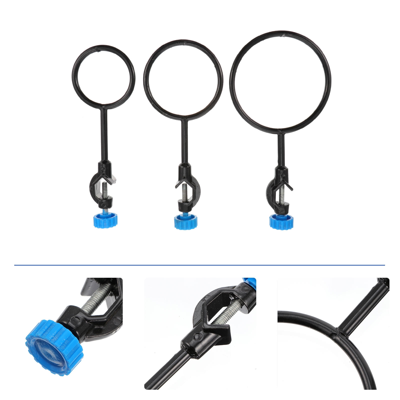 MLINS 3 Pcs Fixture Support Rings Chemistry Lab Equipment 19.5X10CM ...