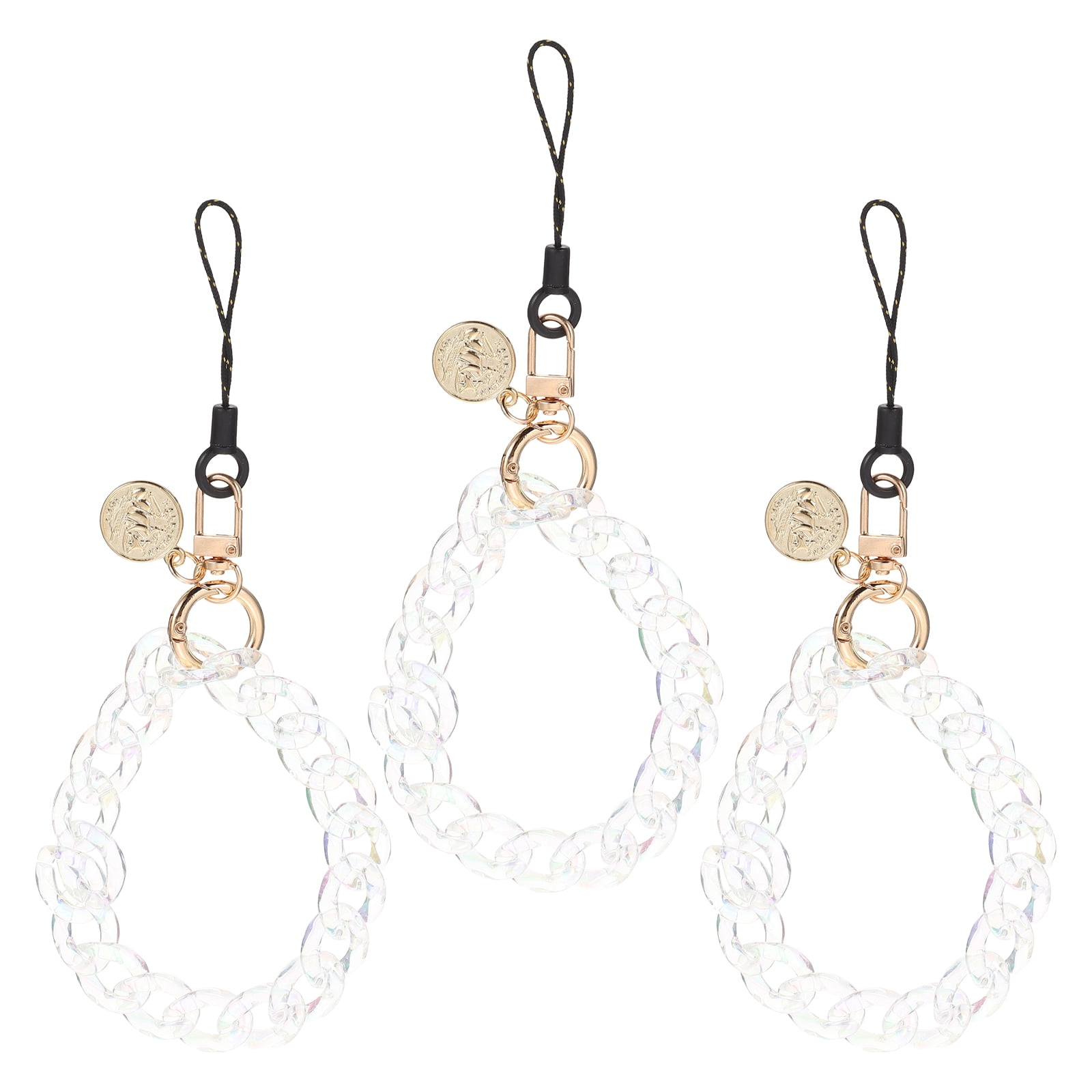 MLINS 3 Pcs Mobile Phone Decorative Lanyard Charms Strap Cell Stand ...