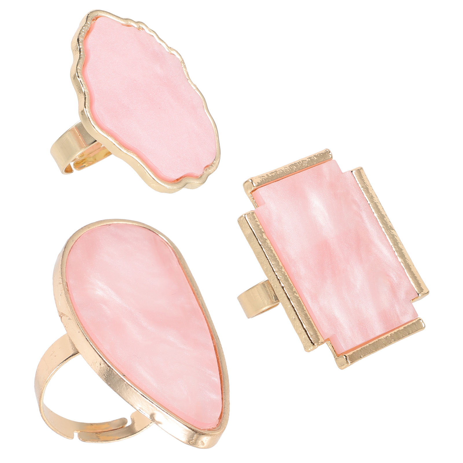 MLINS 3 Pcs Nail Art Show Plate Finger Palette Manicure Mixing Pallet ...