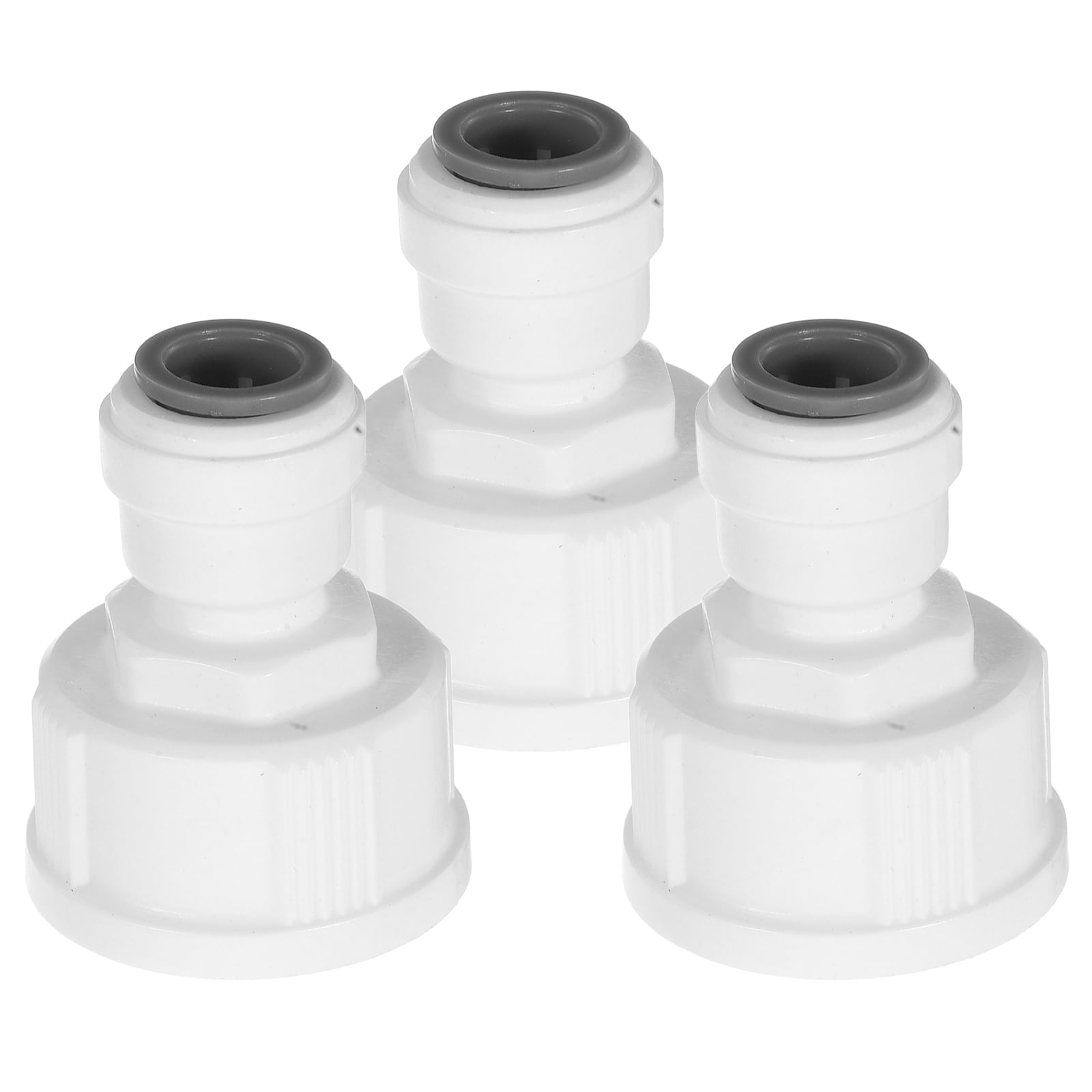 MLINS 3 Pcs Pipe Connect Quick Fitting Purifiers Tubing Fittings White ...