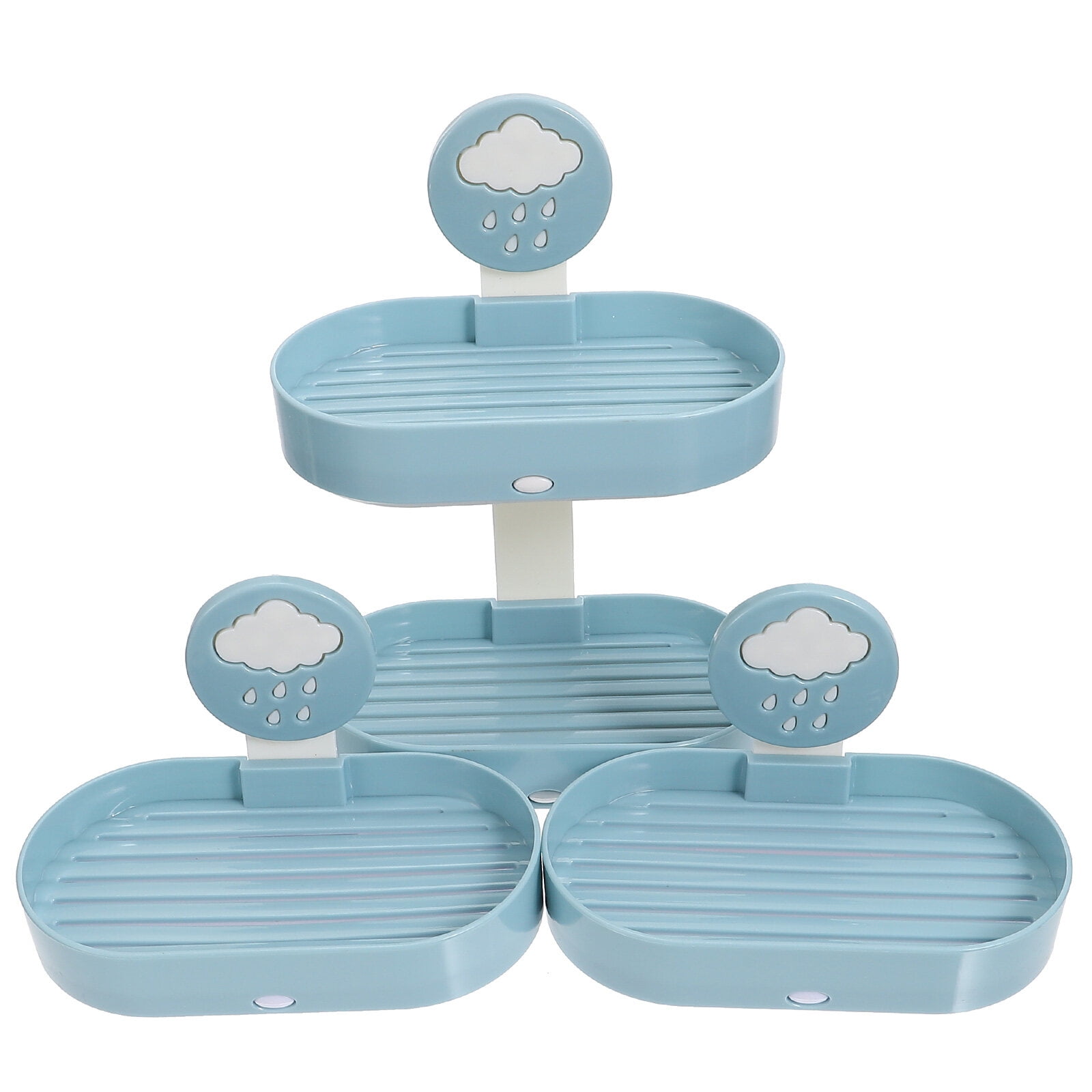 MLINS 3 Pcs Soap Dispenser Bathroom Dishwashing Wall Mounted Clean ...