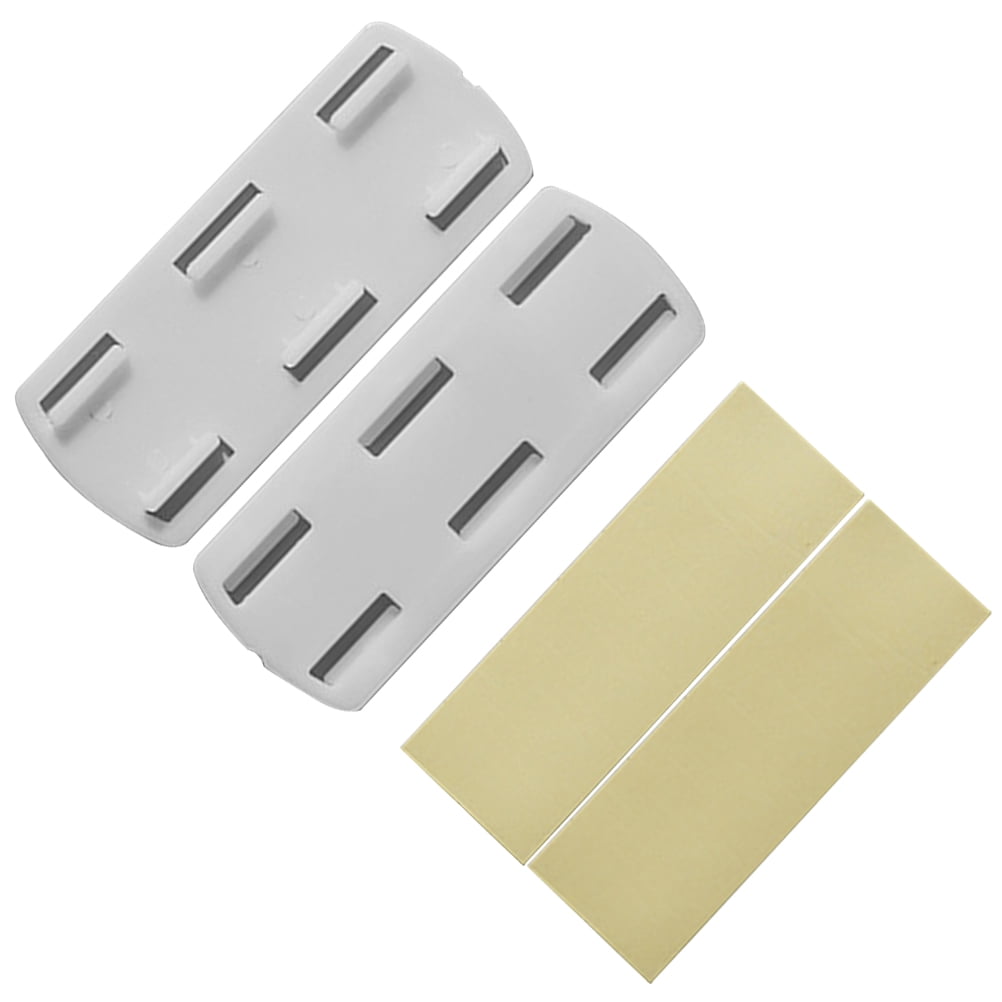 MLINS Wall-mounted Cable Patch Panel Holders Set of 3 for Home Plastic ...