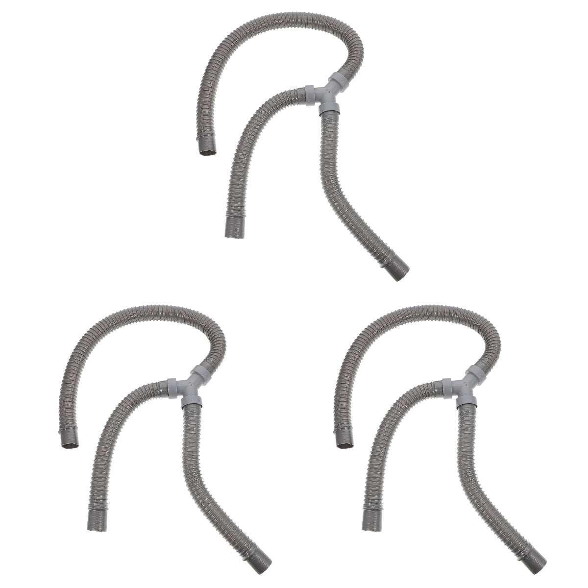MLINS 3 Sets 3-Channel Drain Hose Professional Kitchen Drainage Hose ...