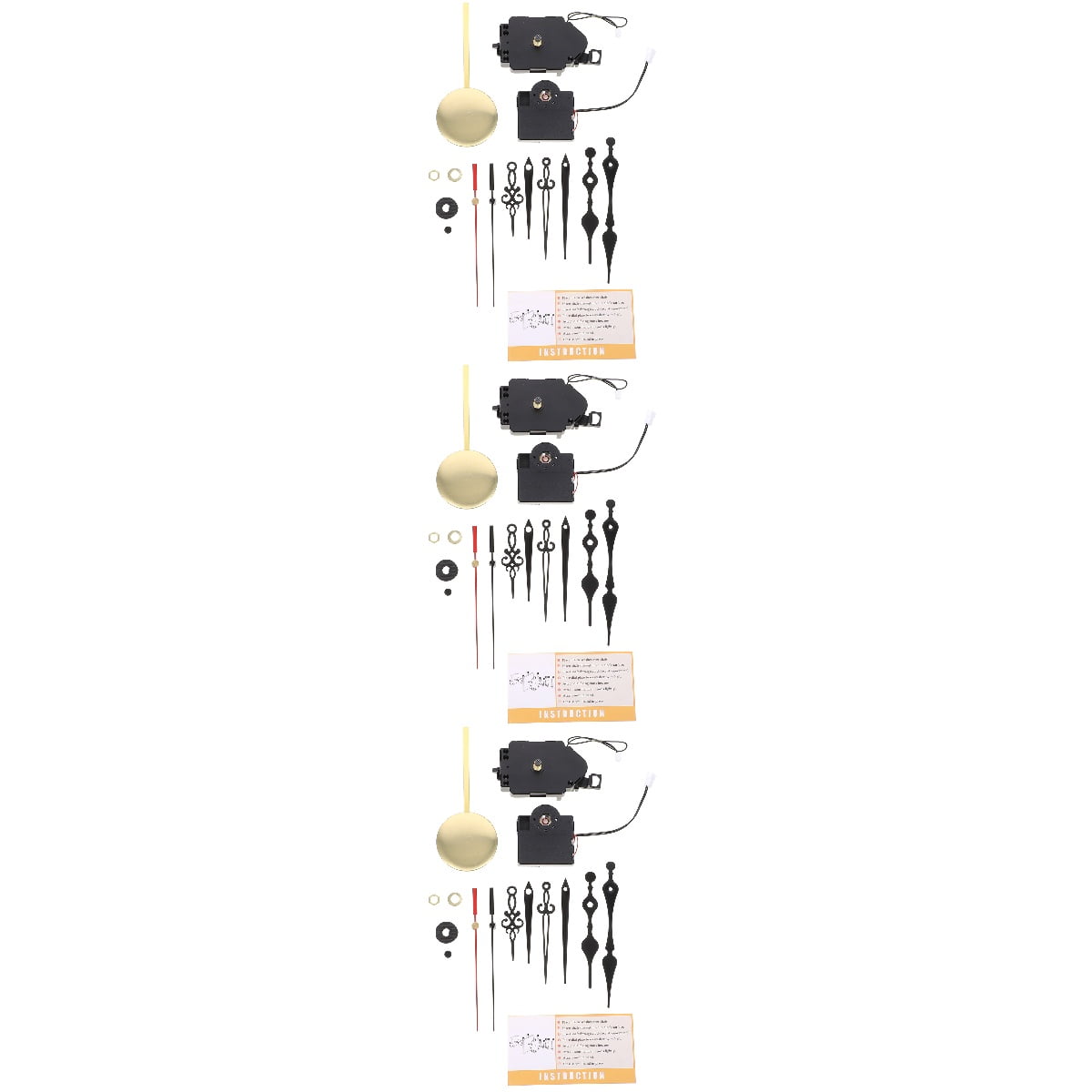 MLINS 3 Sets Chime Quartz Clock Movement Trigger Pendulum Clock ...