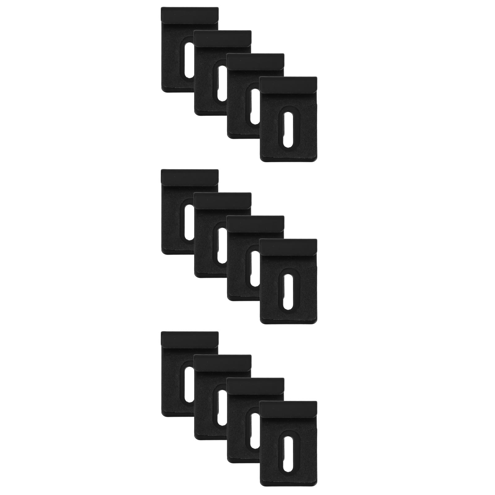 MLINS 3 Sets Clear Clips Mirror Door Hanger Mirror Hanging Kit Mirror ...