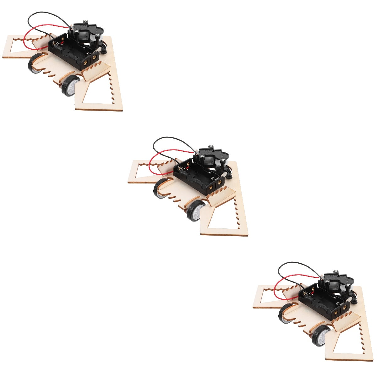 MLINS 3 Sets DIY Obstacle Avoiding Robot Kit Stem Assembly Obstacle ...