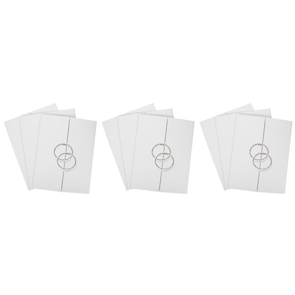 MLINS 3 Sets Trifold Poster Board Paperboard Folding Presentation Board ...