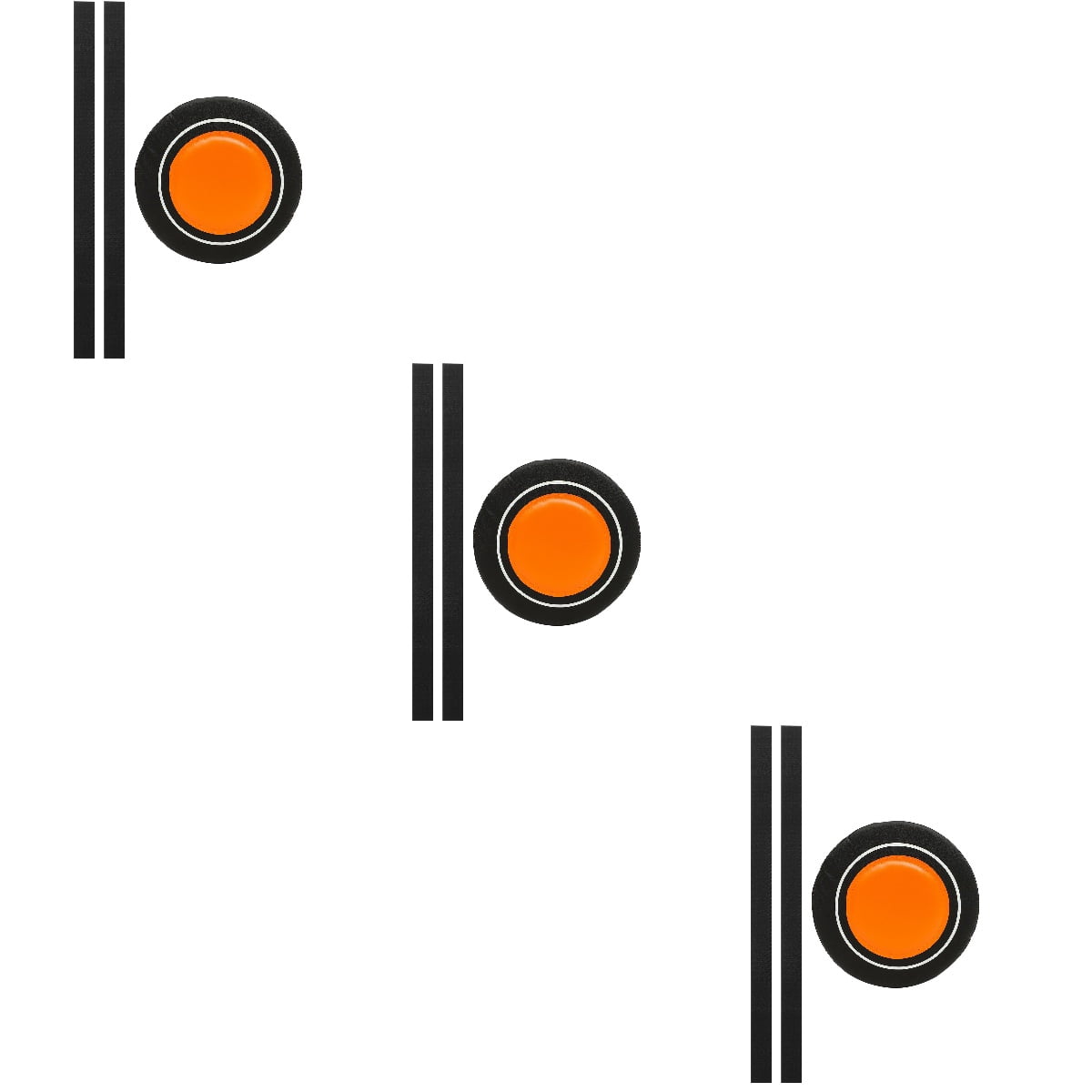 MLINS 3 Sets of Boxing Punching Pad Wall Boxing Pad Kicking Training ...