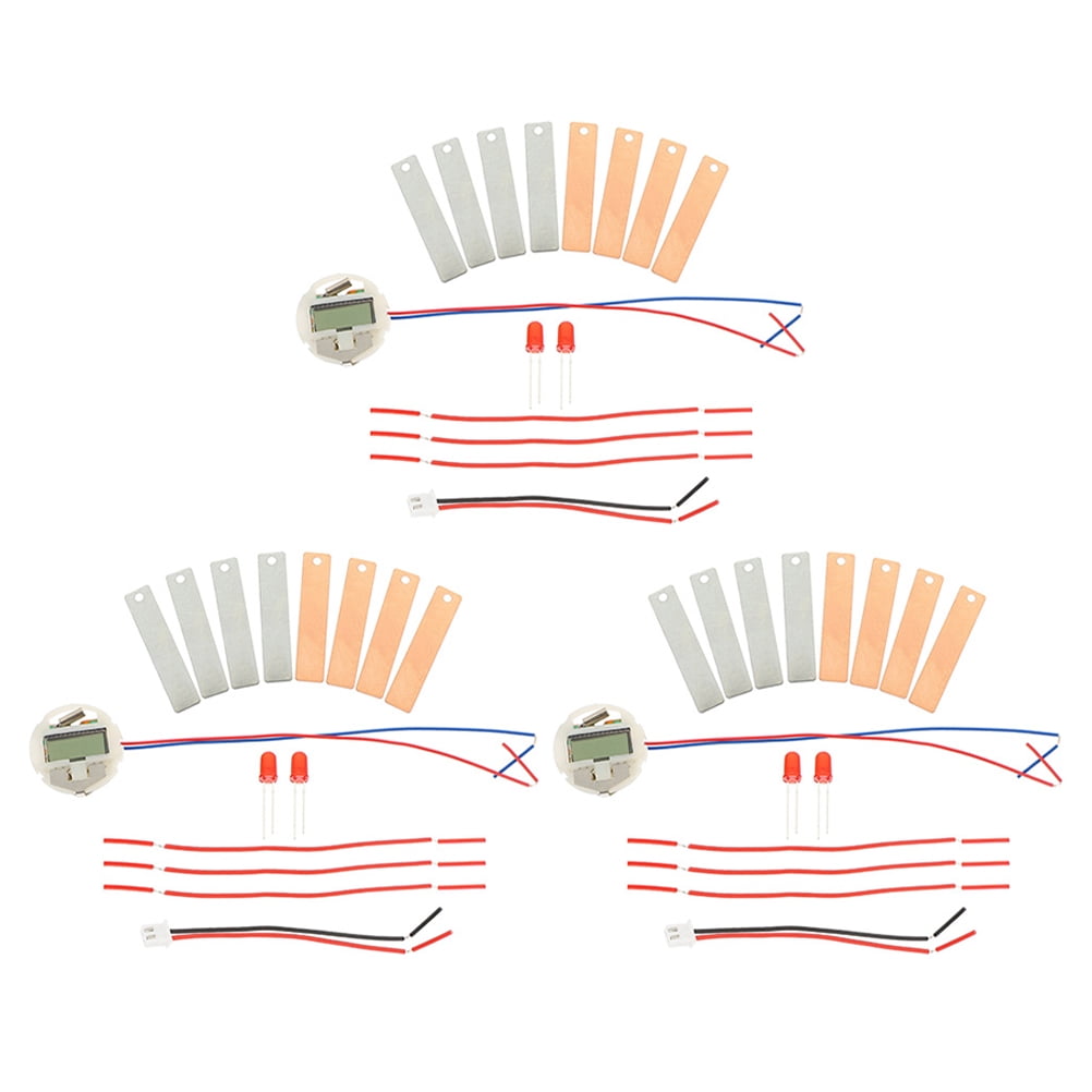 MLINS 3 Sets of DIY Fruit Battery Science Experiment Fruit Battery ...