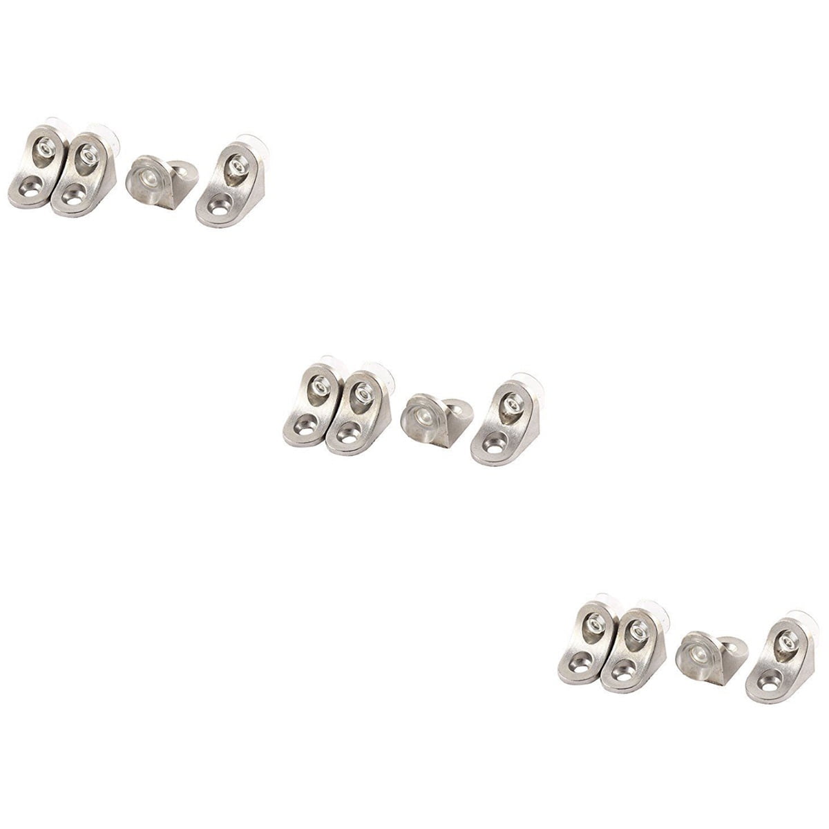 MLINS 30 PCS Shelf Support L-shaped Shelf Fixing Bracket Pegs with ...