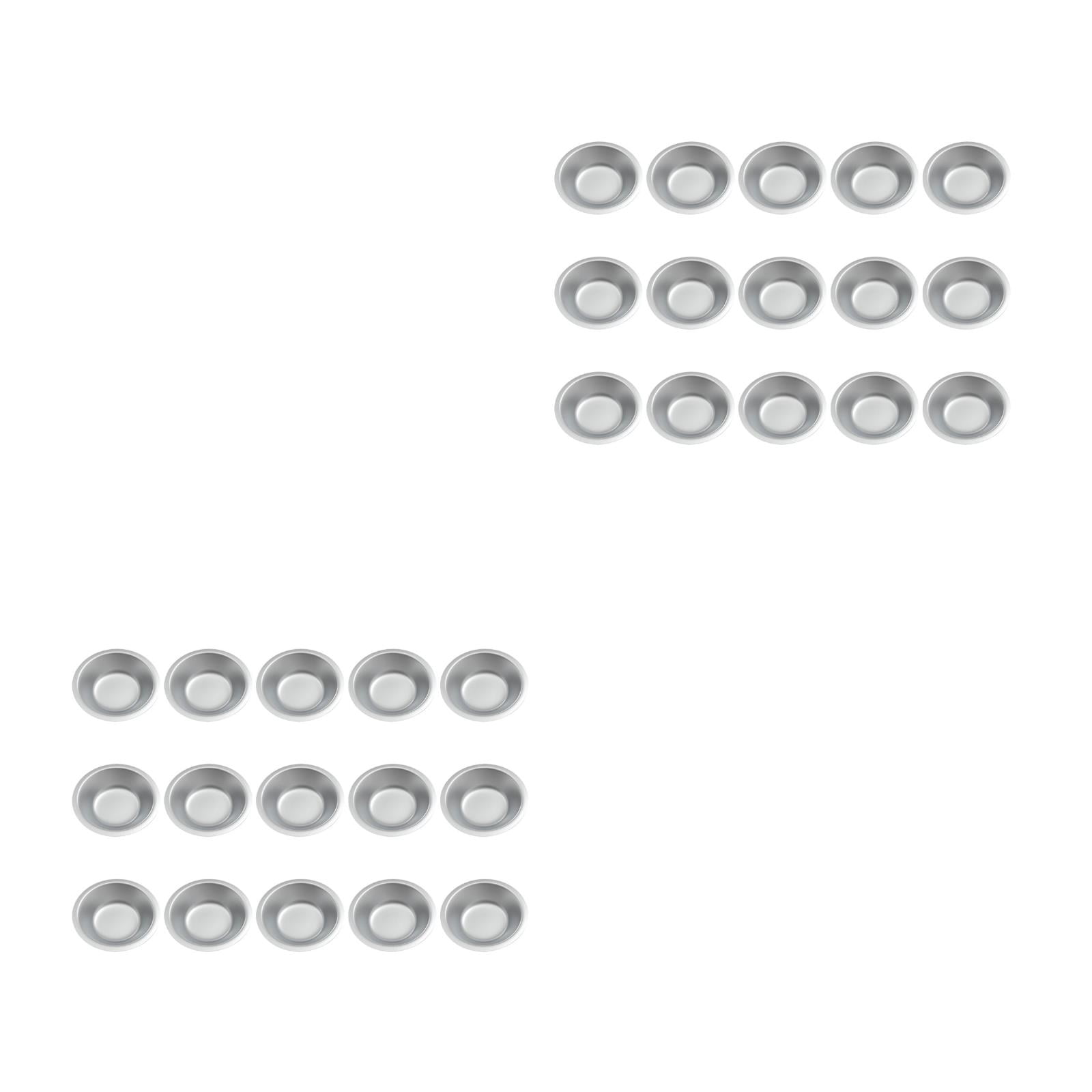 MLINS 30 PCS Stainless Steel Watercolor Mixing Trays Art Paint Drawing ...