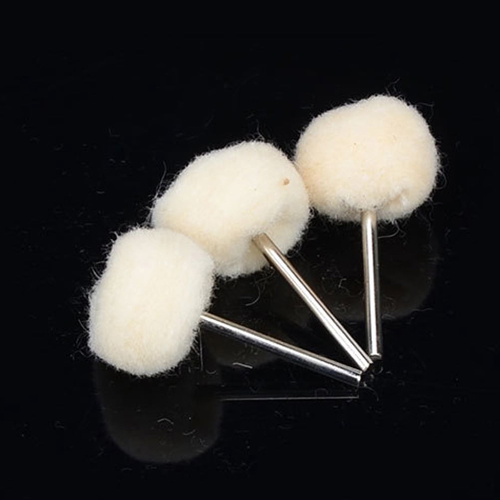 MLINS 30 PCS Wool Polishing Wheel Rotary Tools Jewelcrafting Rotary ...
