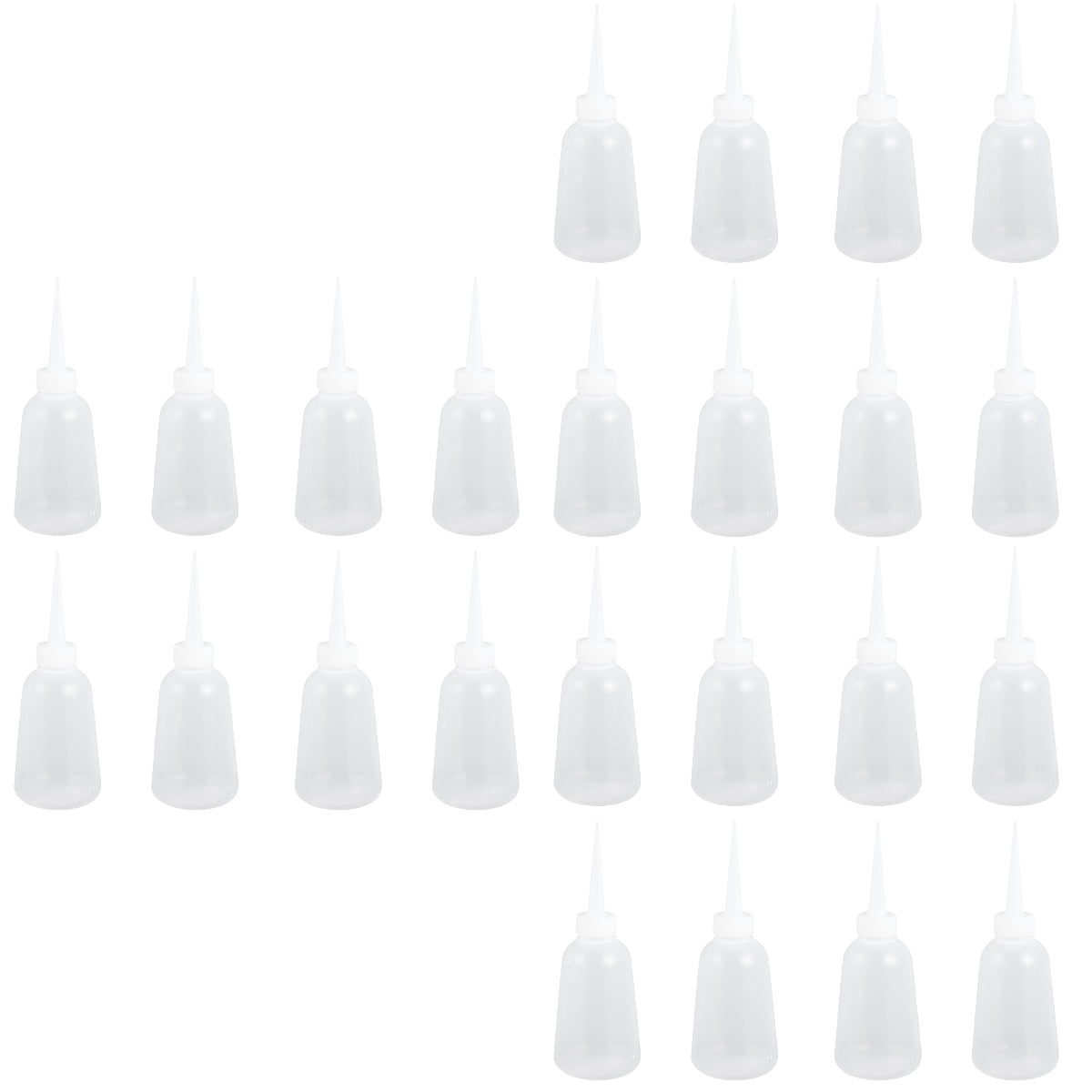 MLINS 30 Pcs 250ML Visible Liquid Glue Beak Bottle Plastic Glue ...