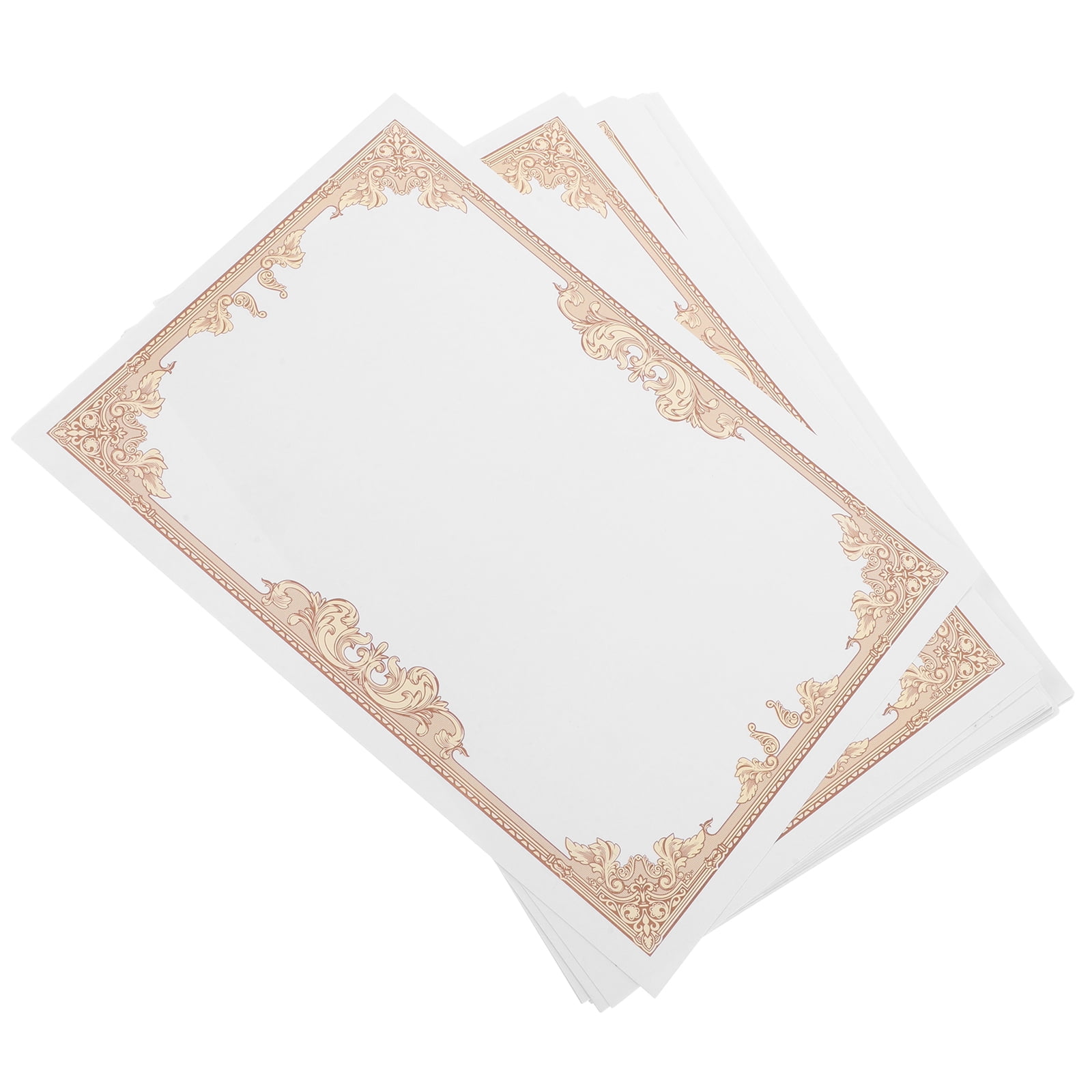MLINS 30 Pcs Certificate Inner Page Book Binding Paper Presentation ...
