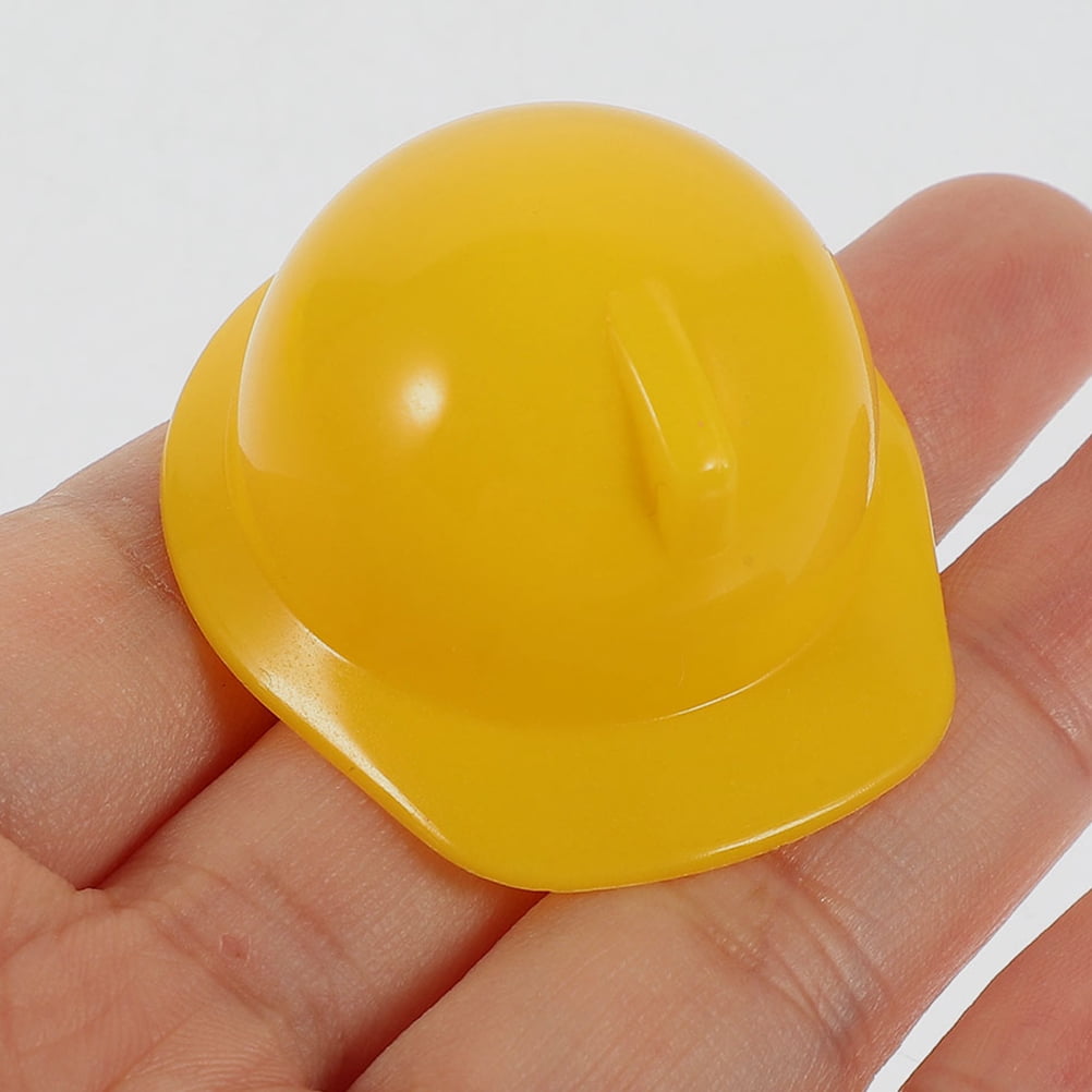 MLINS 30 Pcs Creative Mini Helmet Miniature Helmets Safety Stitch ...