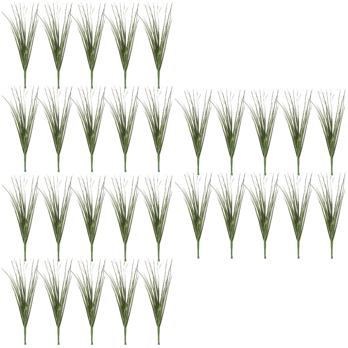 MLINS 30 Pcs Fake Wheat Grass Artificial Plants Outdoor Flowers ...