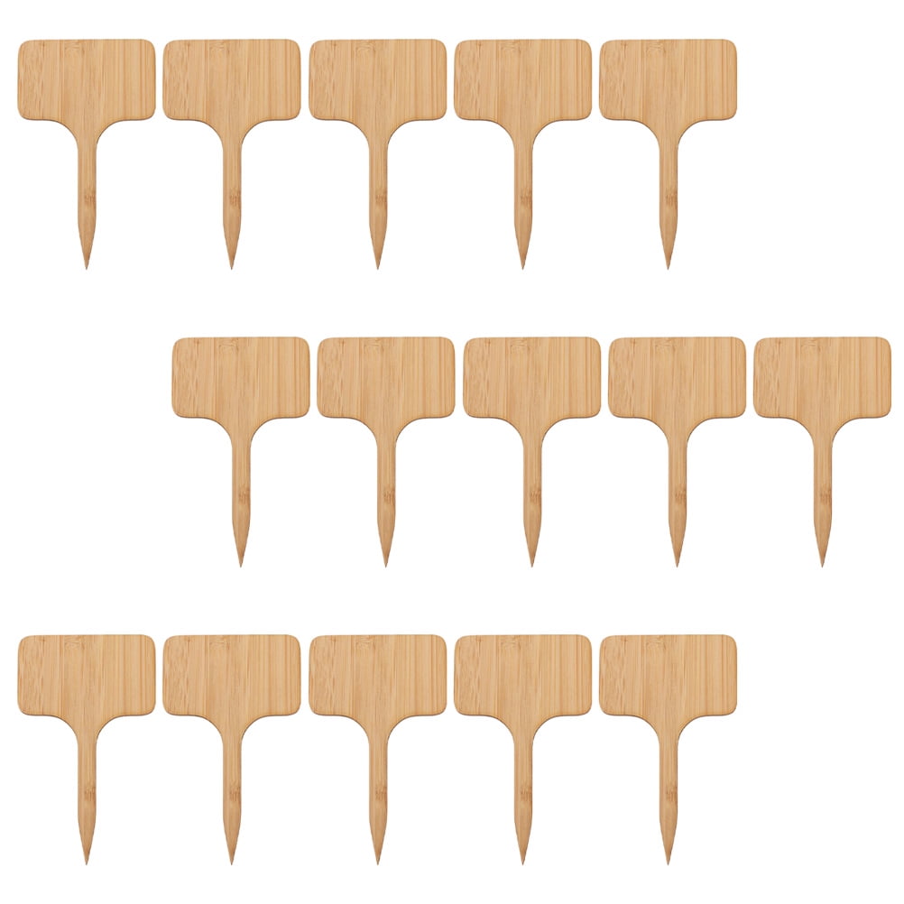 MLINS 30 Pcs Garden Markers Bamboo Label Insert Seed Plant ...