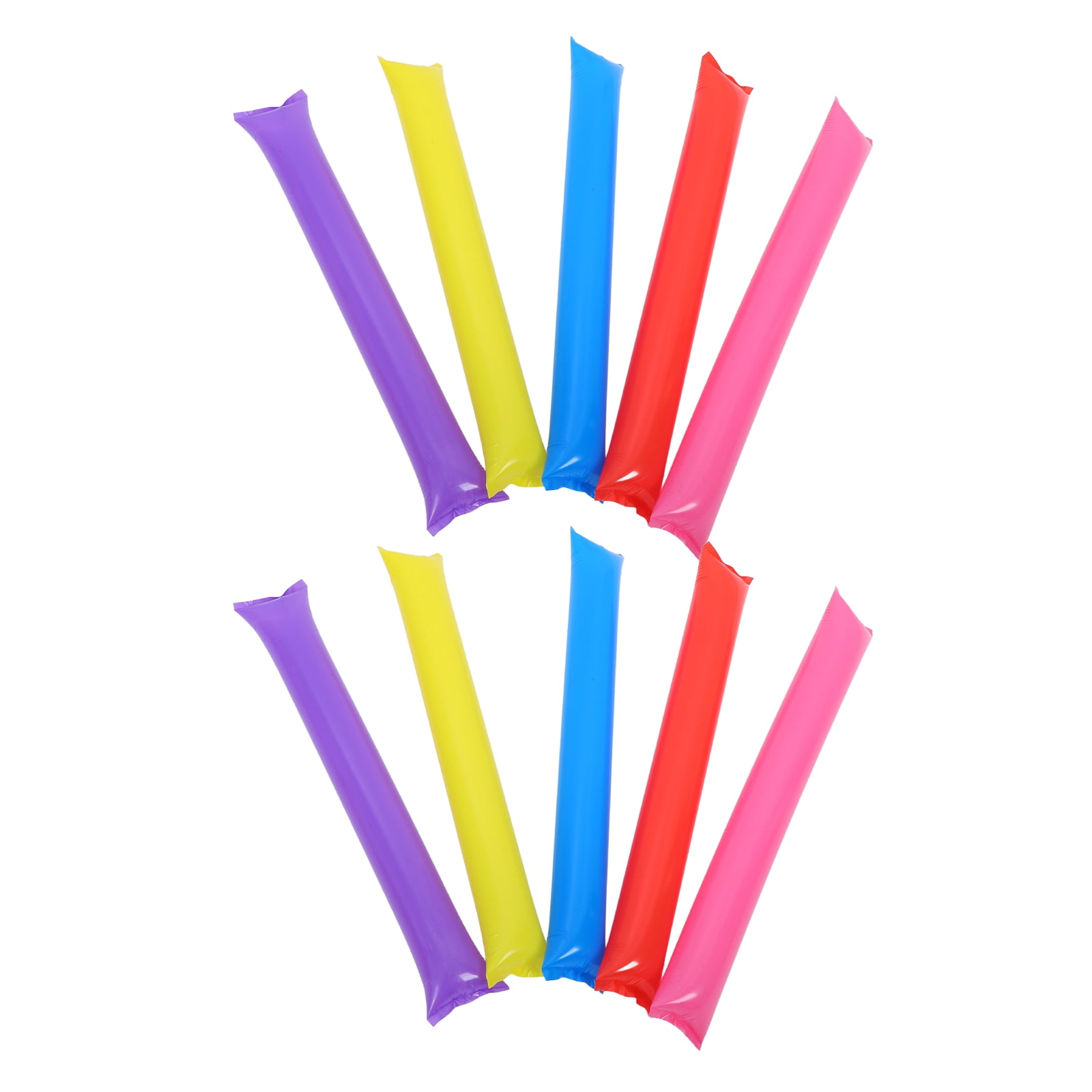 30Pcs Inflatable Boom Sticks for Decor Assorted Color PE Cheerleading ...