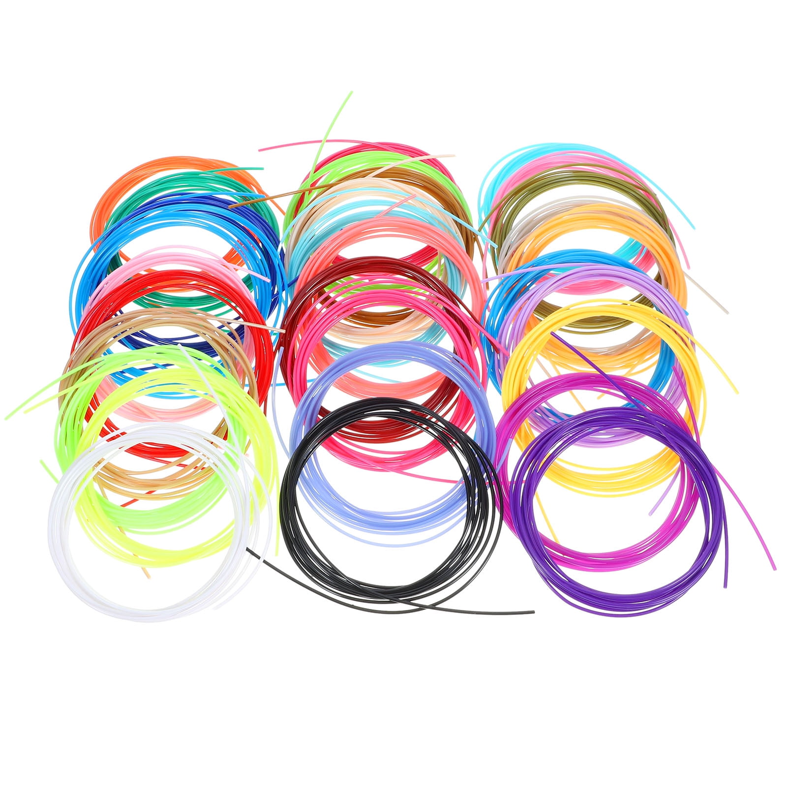 MLINS 30 Rolls Printing Filament for 3d Printer Bundle Polycarbonate - Walmart.com