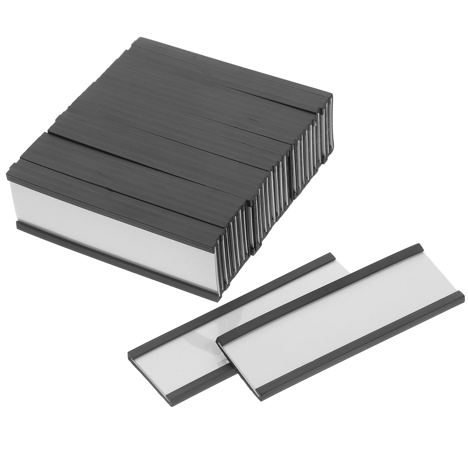 MLINS 30 Sets Magnet Price Tag Holders Supermarket Display Tag Holders ...