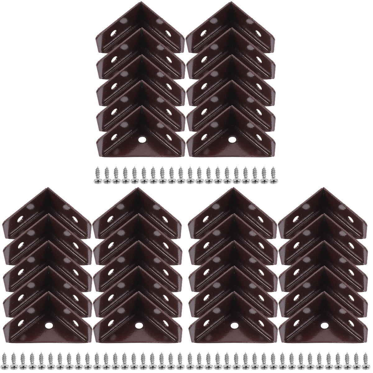 MLINS 30 pcs Bed Corner Supports Angle Brackets Triangle Corner Brace ...