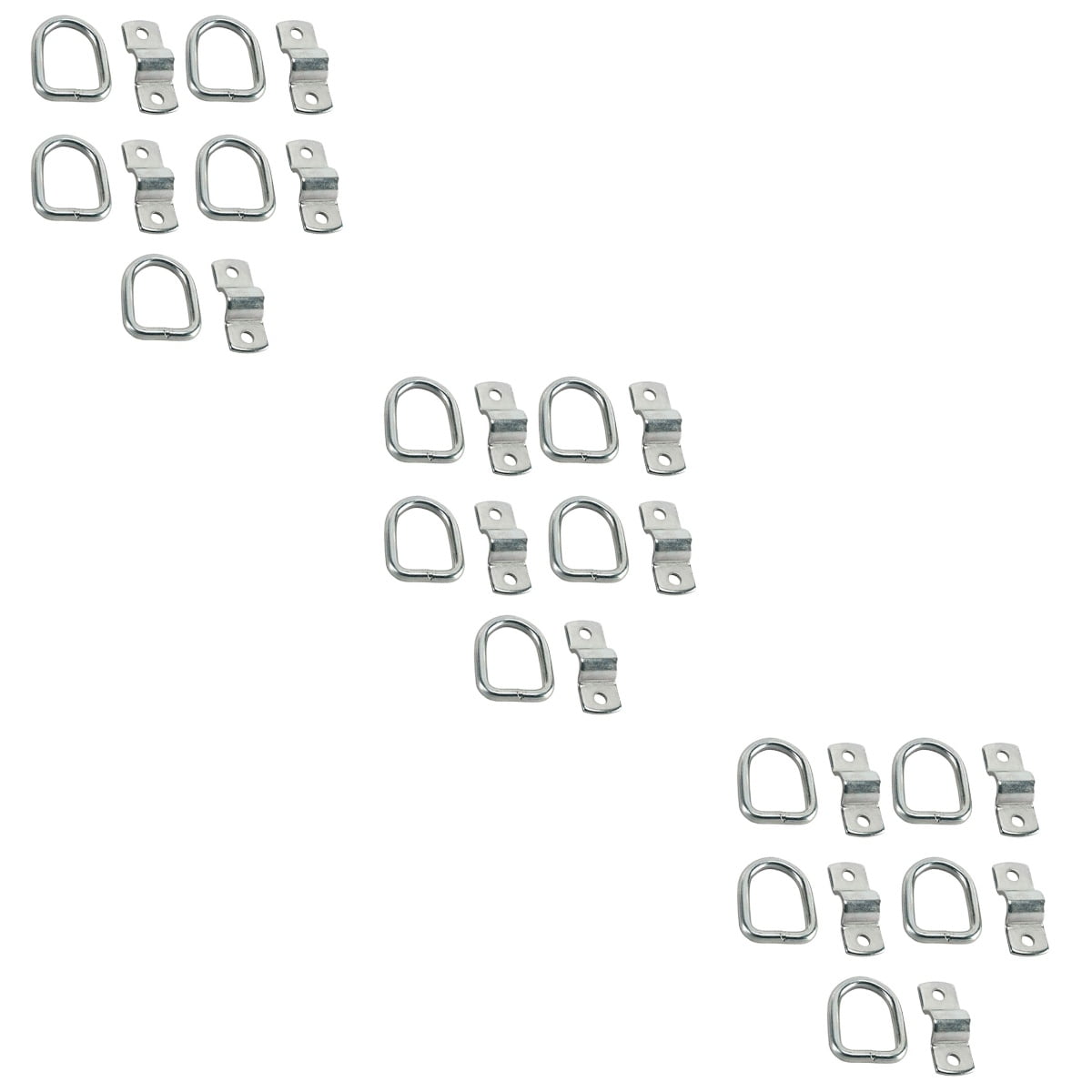 MLINS 30 pcs Galvanized Stainless Steel Car Pull Hangers Tie Down ...