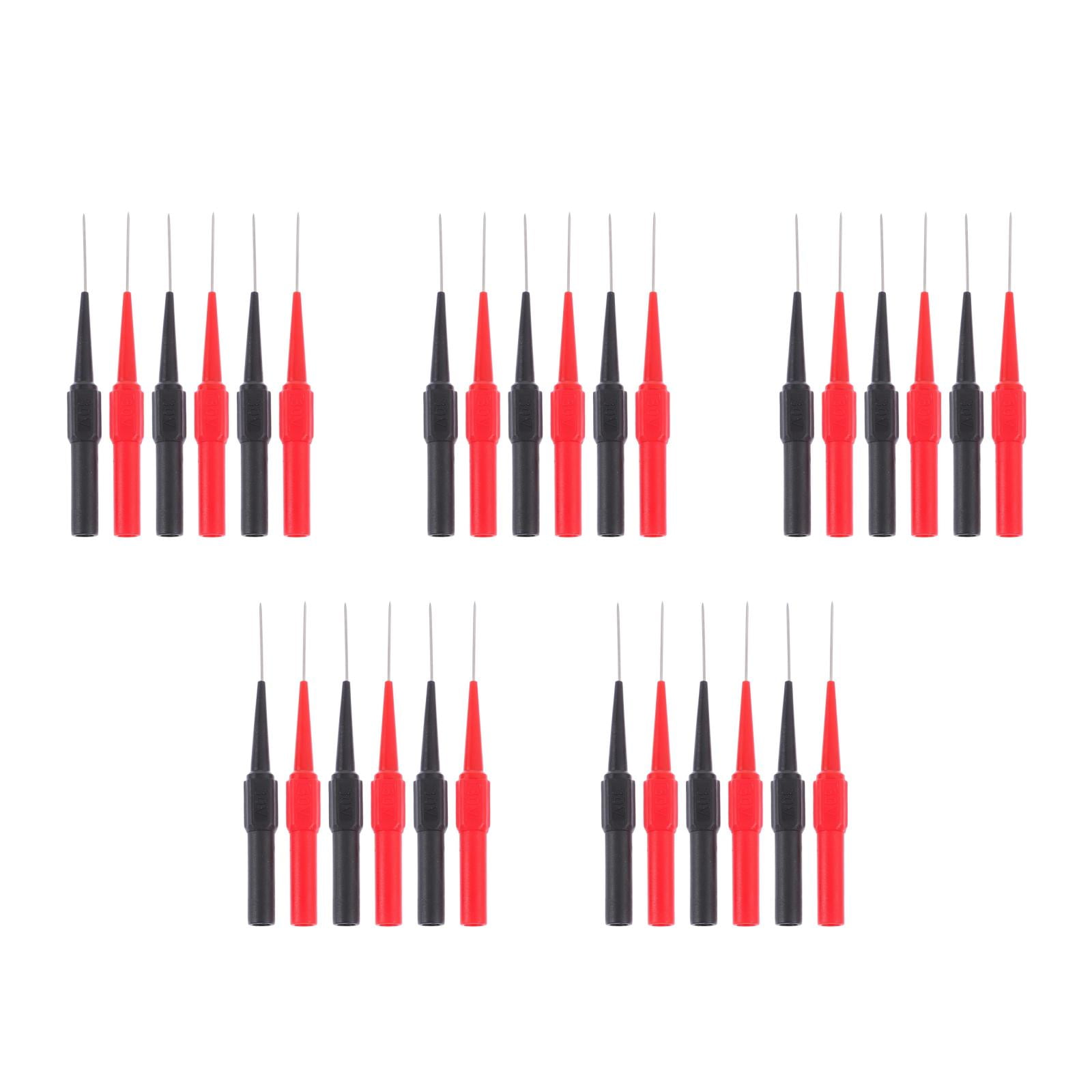 MLINS 30 pcs Multimeter Testing Lead Extension Back Probes Multimeter ...