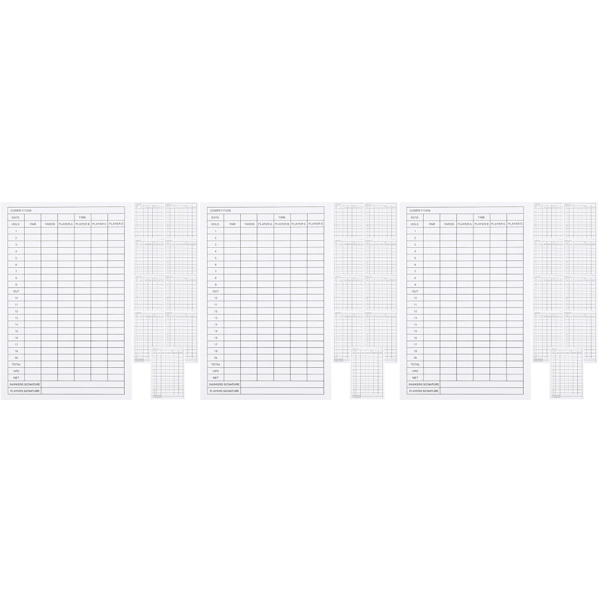 MLINS 30 pcs Number Record Tools Player Score Cards Score Paper for ...