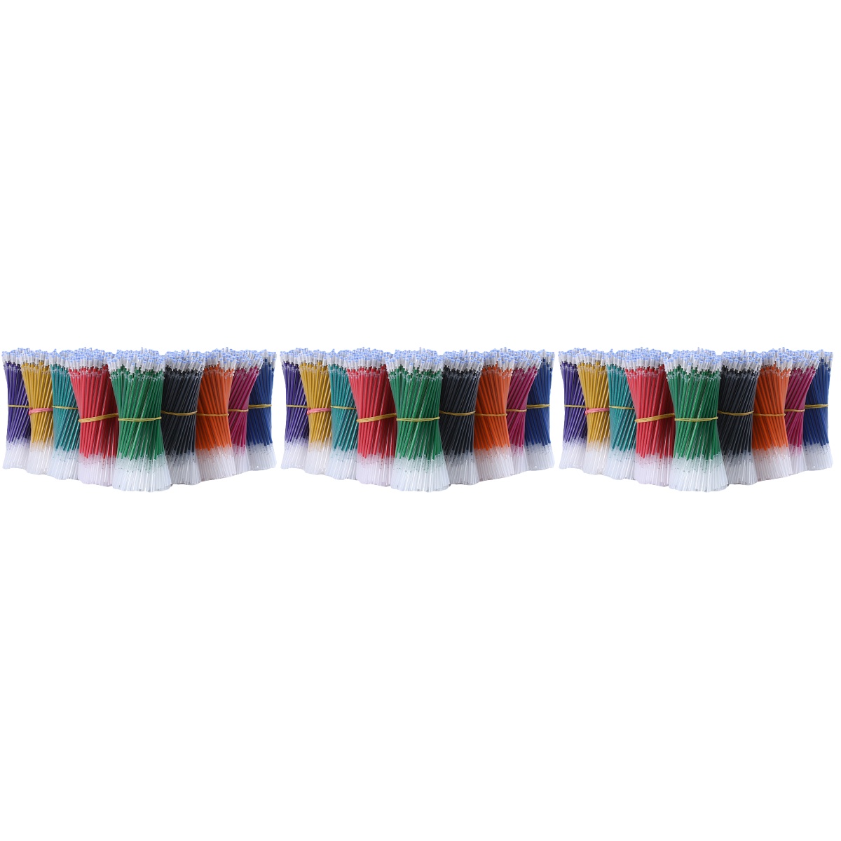 MLINS 300 Pcs Pen Refills Gel Pen Refills Plastic Signature Pen Refill ...