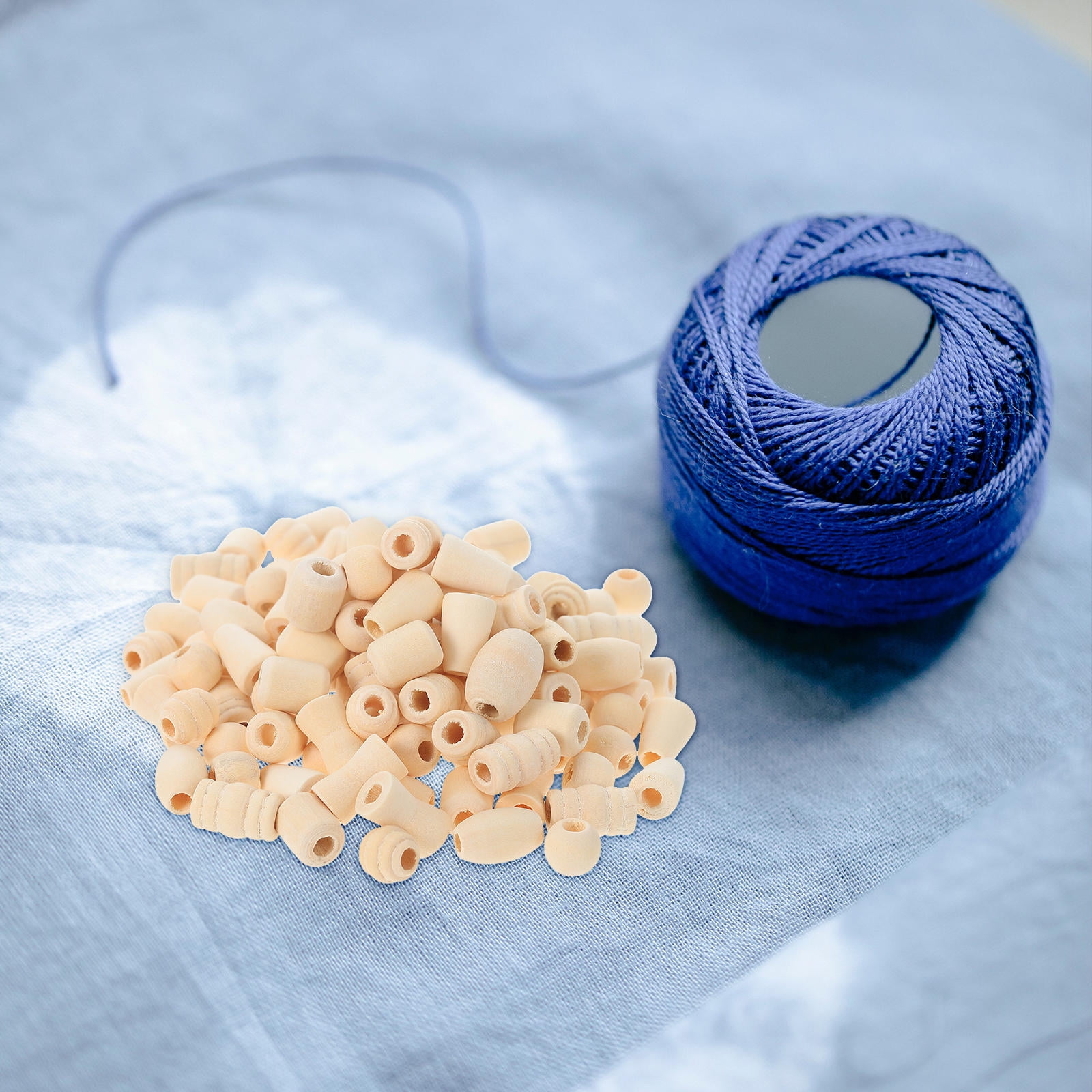 MLINS 300 Pcs Simple Spacer Beads DIY for Crafts Jewelry Making Child ...