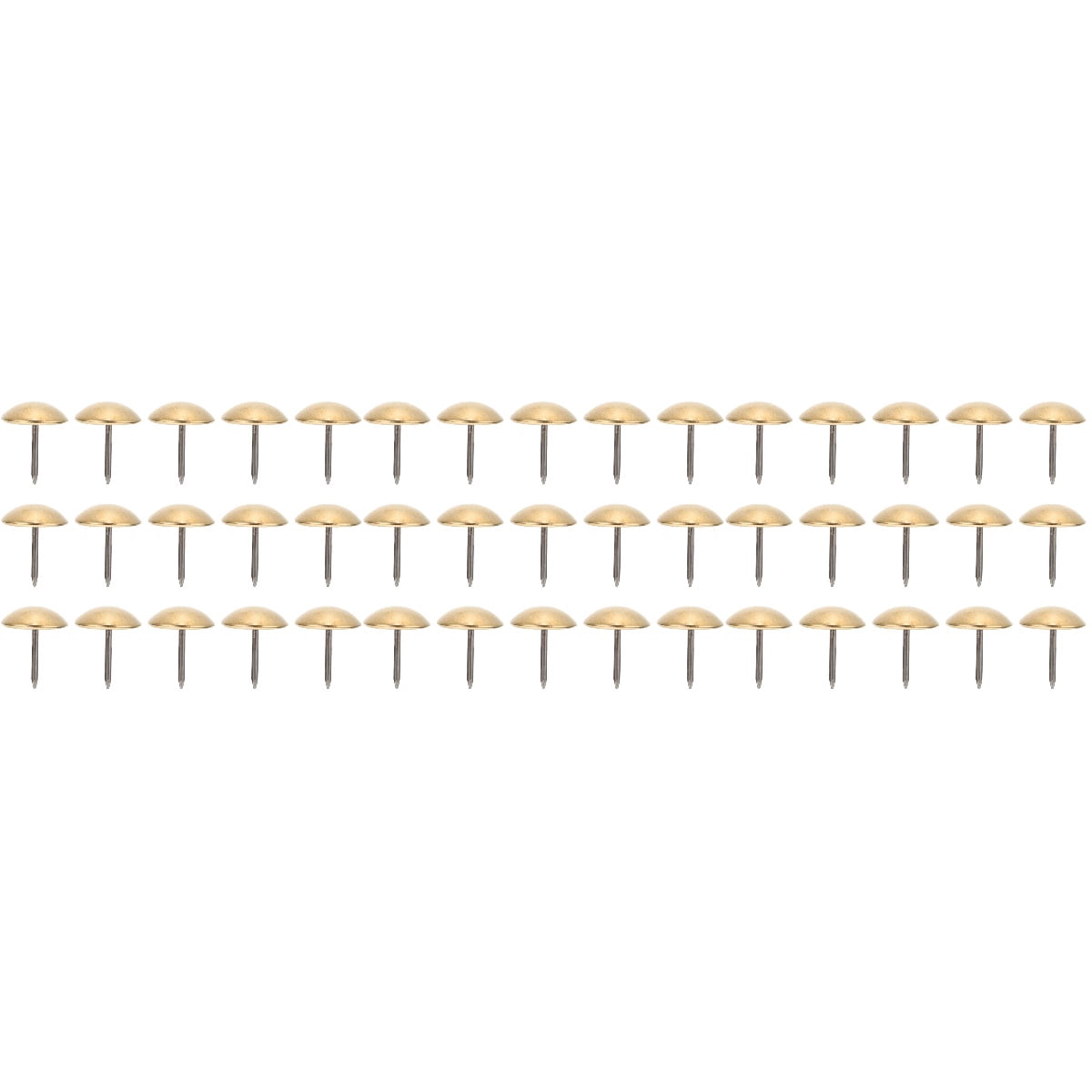 MLINS 300 Pcs Solid Brass Nails Retro Nails (Golden) - Walmart.com