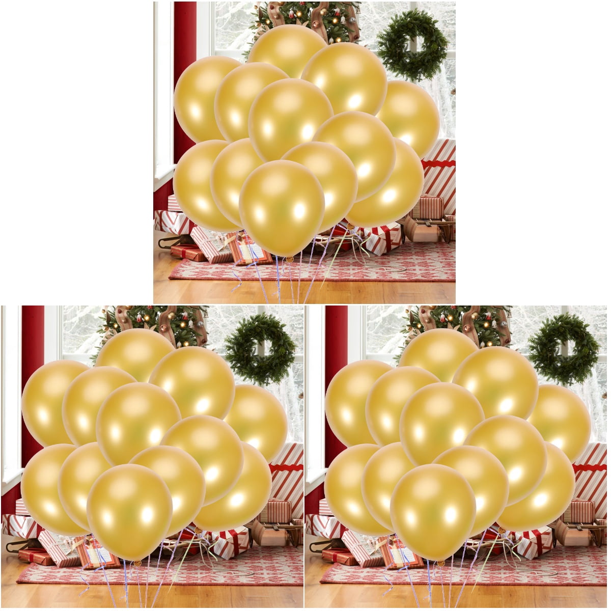 MLINS 300 pcs 10 Inch Pearl Latex Balloon Set Birthday Party ...